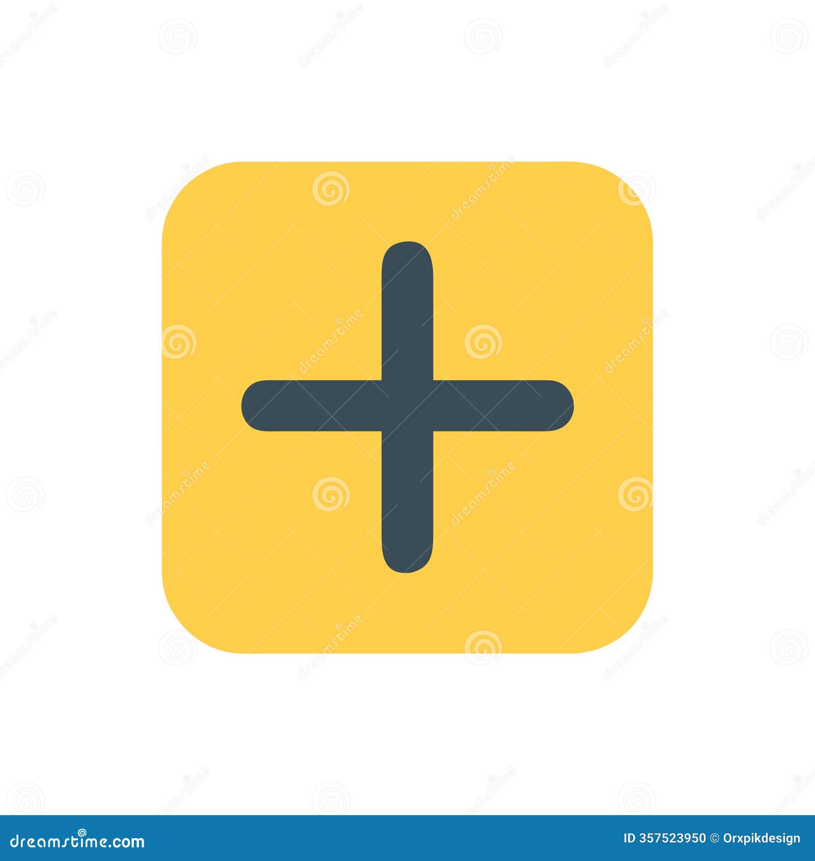Plus Sign Icon for Addition and Growth Stock Illustration ...