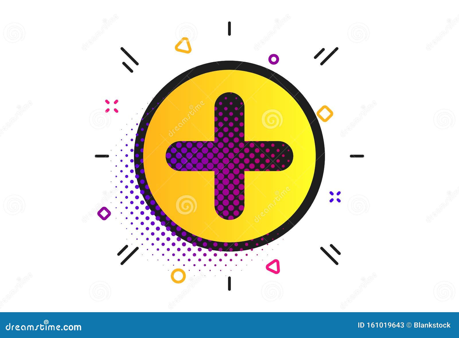 Plus Sign Icon. Positive Symbol. Vector Stock Vector - Illustration of ...