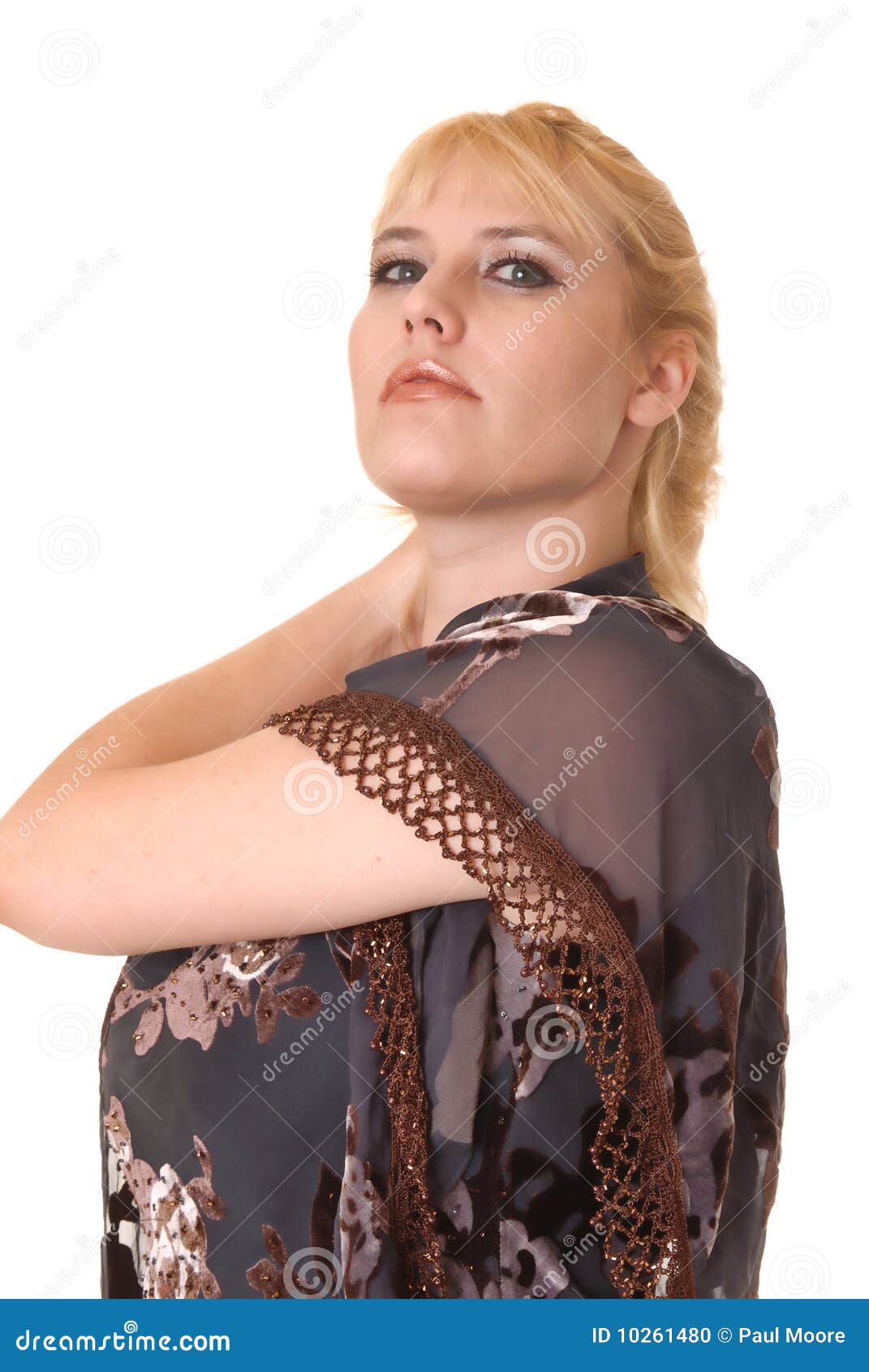 Plus Size Model stock photo. Image of face, female, lady - 10261480