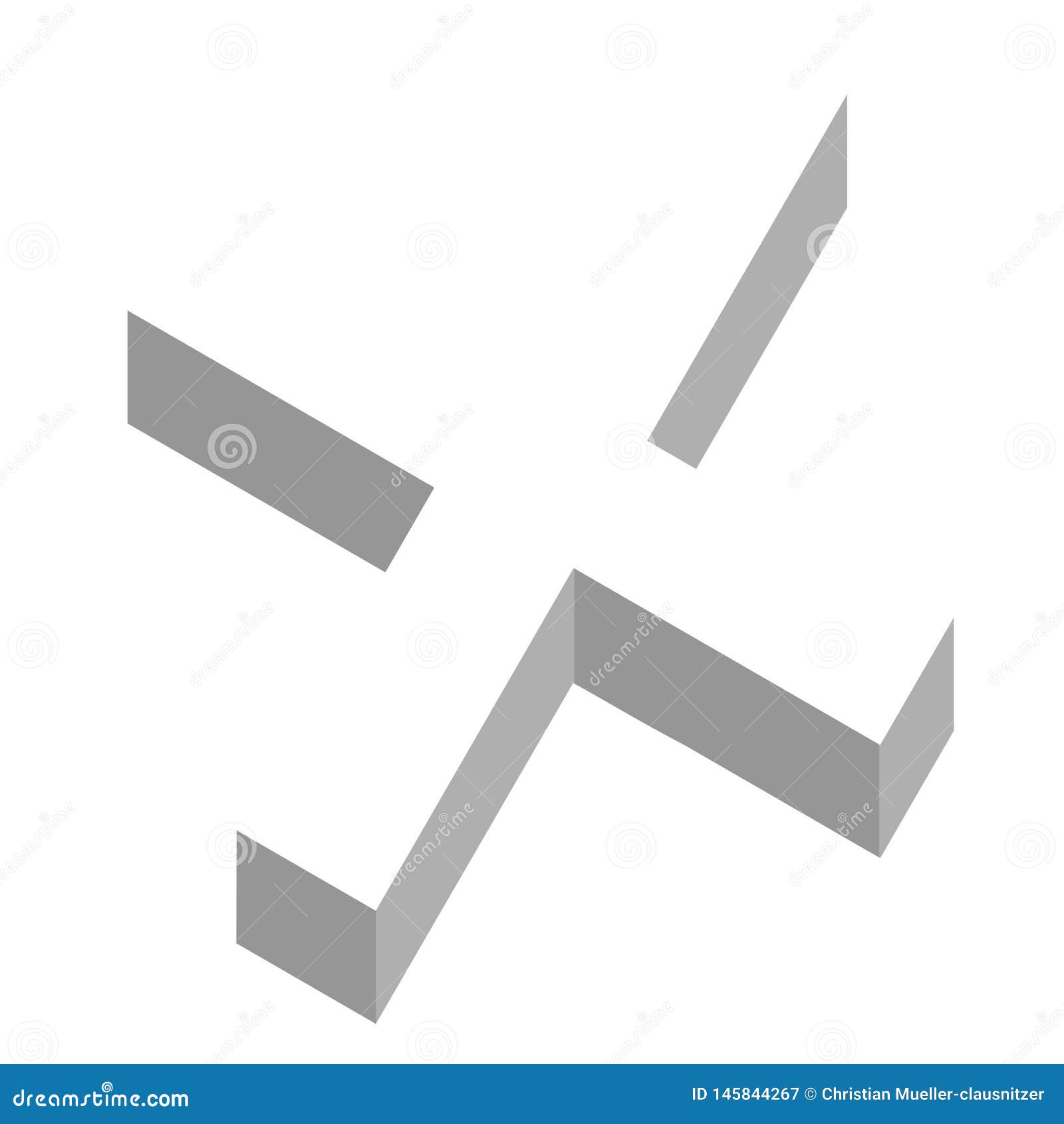 A plus symbol in 3d stock vector. Illustration of draw - 145844267