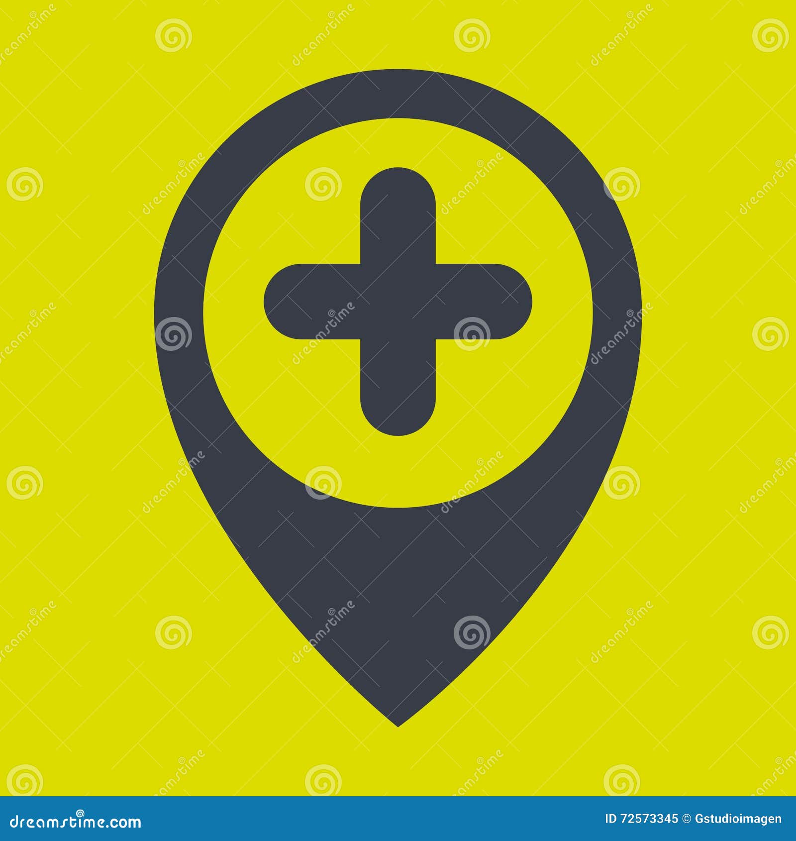 Plus symbol design stock illustration. Illustration of stamp - 72573345