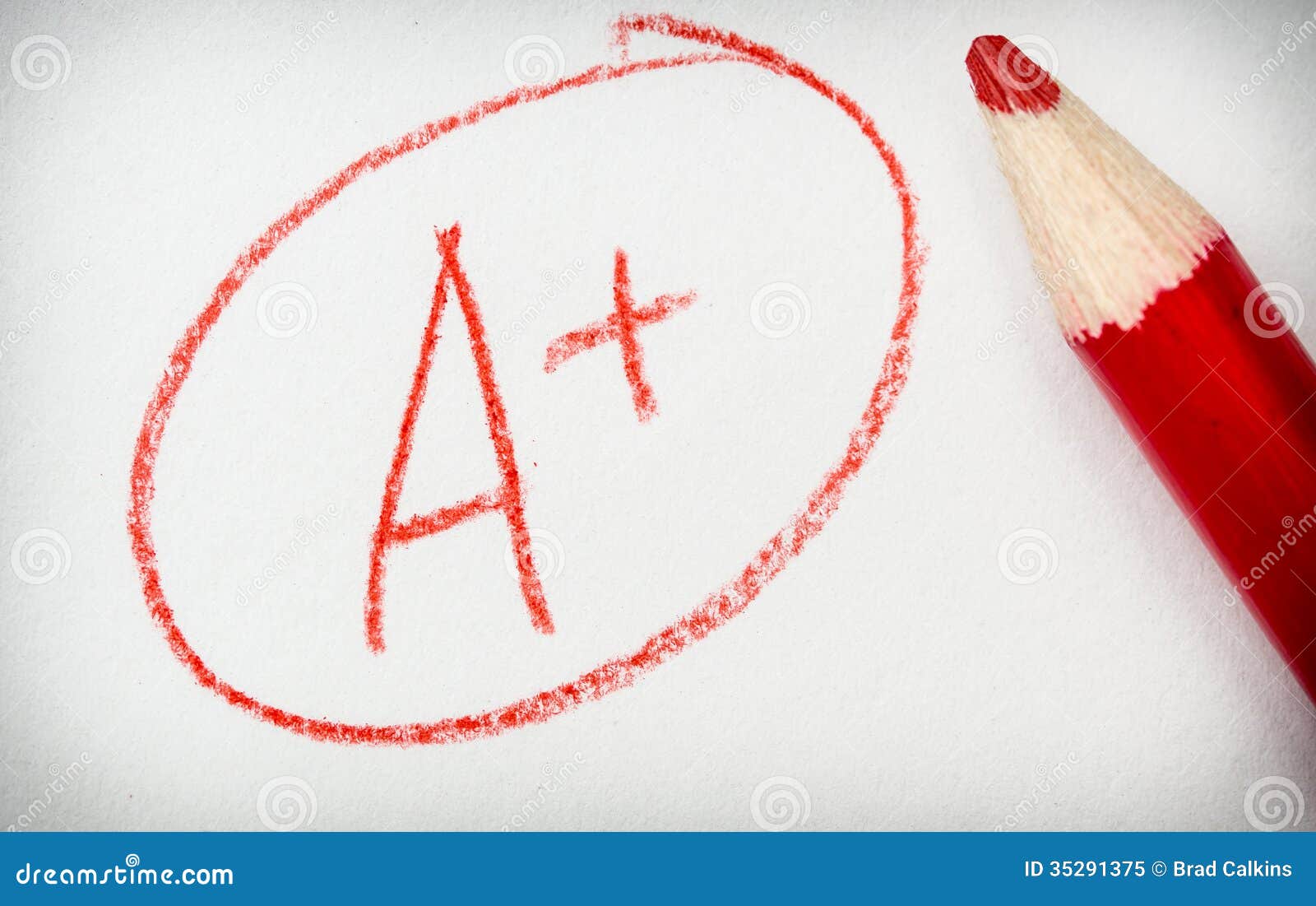 A plus top mark stock image. Image of marks, aplus, class - 35291375