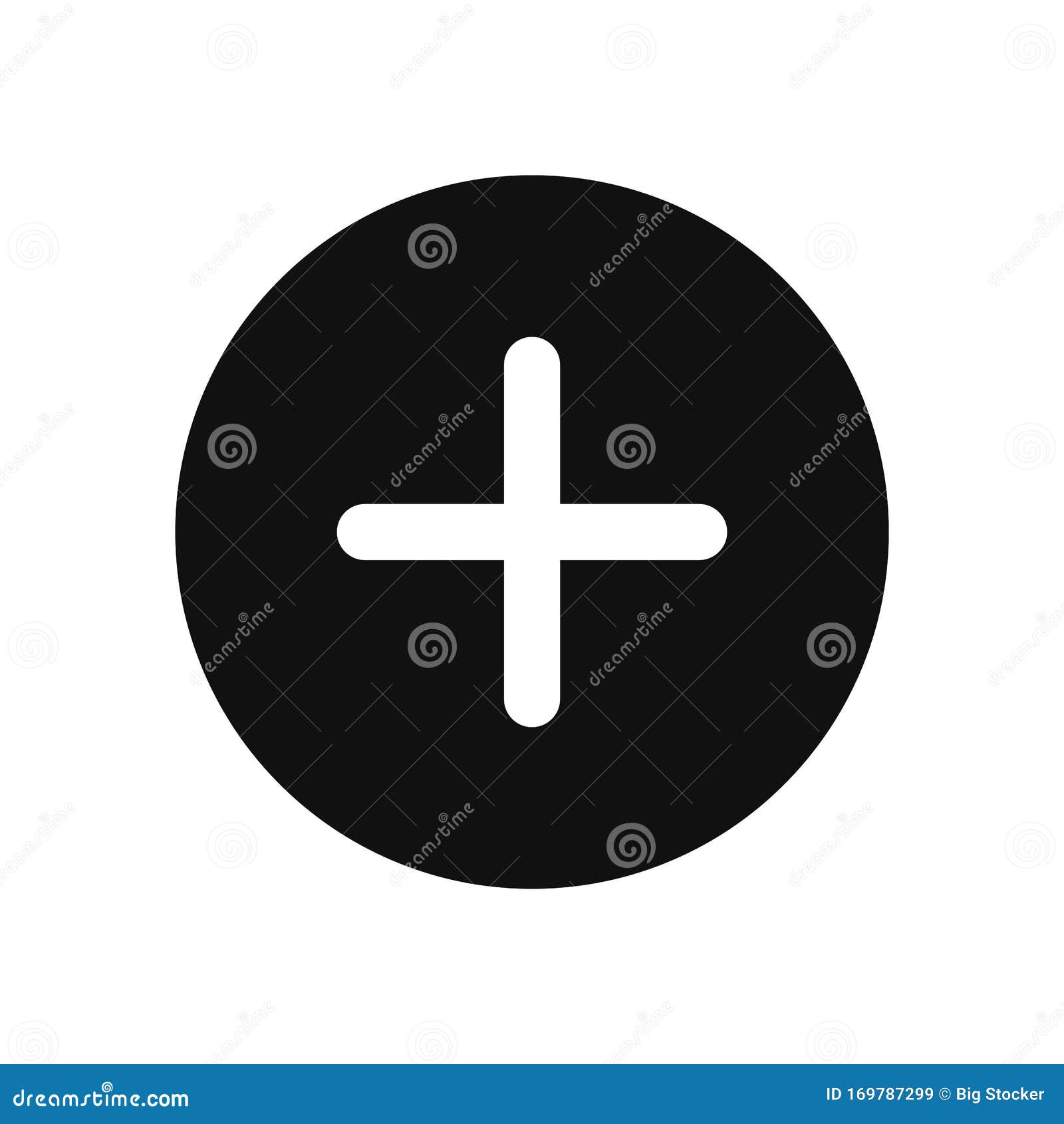 Plus Vector Icon, Add Symbol in Modern Design Style for Web Site and ...