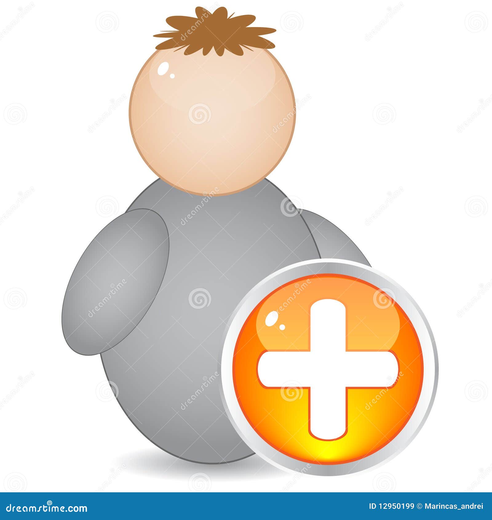Plus web button stock vector. Illustration of browse - 12950199