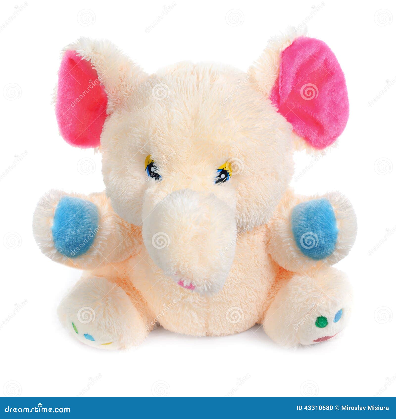 Elephant Fluffy Toy In Graveyard Royalty-Free Stock Photography ...