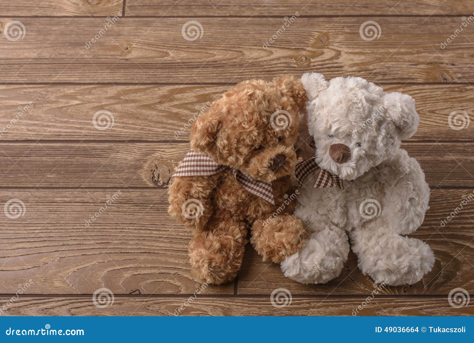 Plush Teddy bears couple stock photo. Image of happy - 49036664