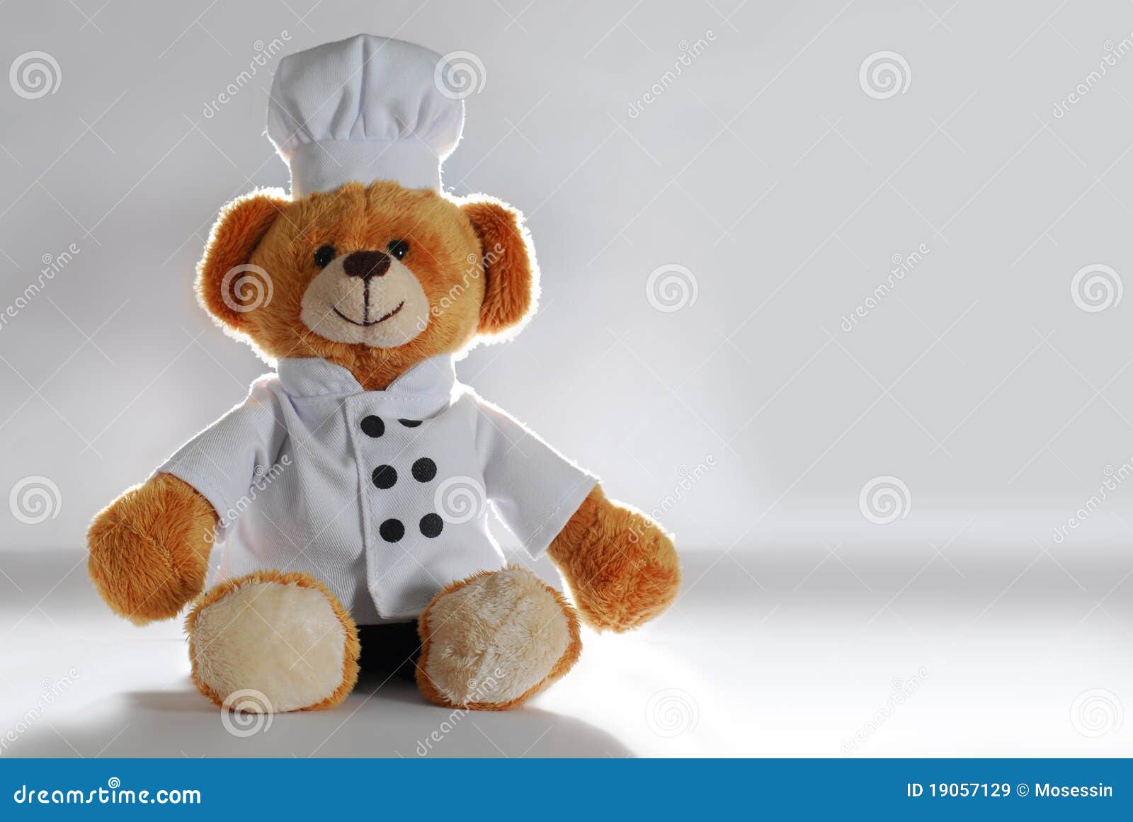 Plush Teddy Chef stock image. Image of smile, cloth, furry - 19057129