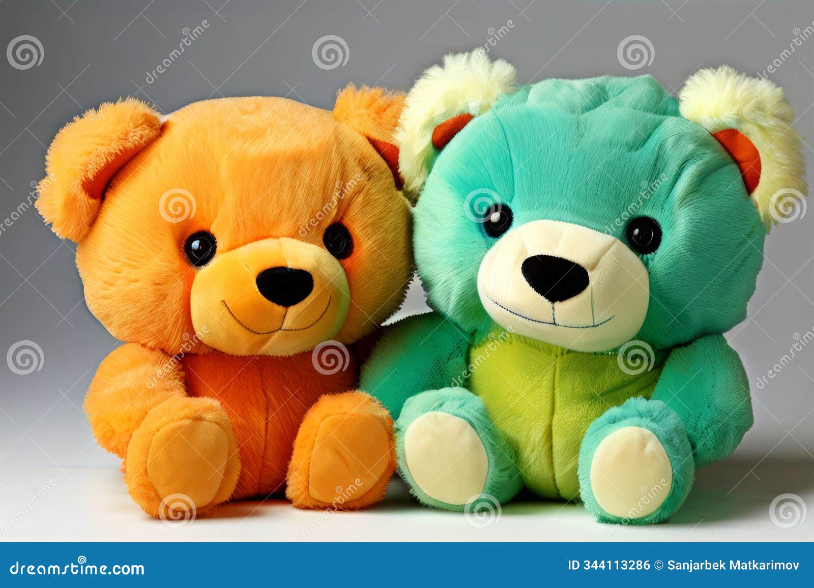 Plush Toys Soft Stuffed Animals for Cuddling Stock Illustration ...