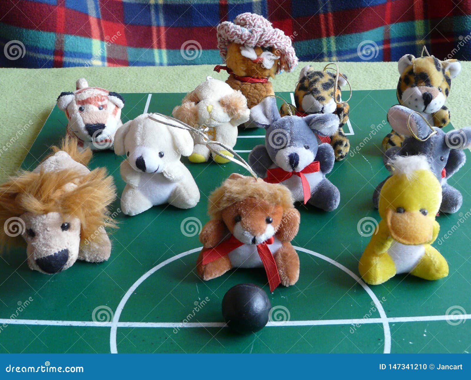 Plush Toys of Various Sizes. Stock Photo - Image of attraction, plush ...