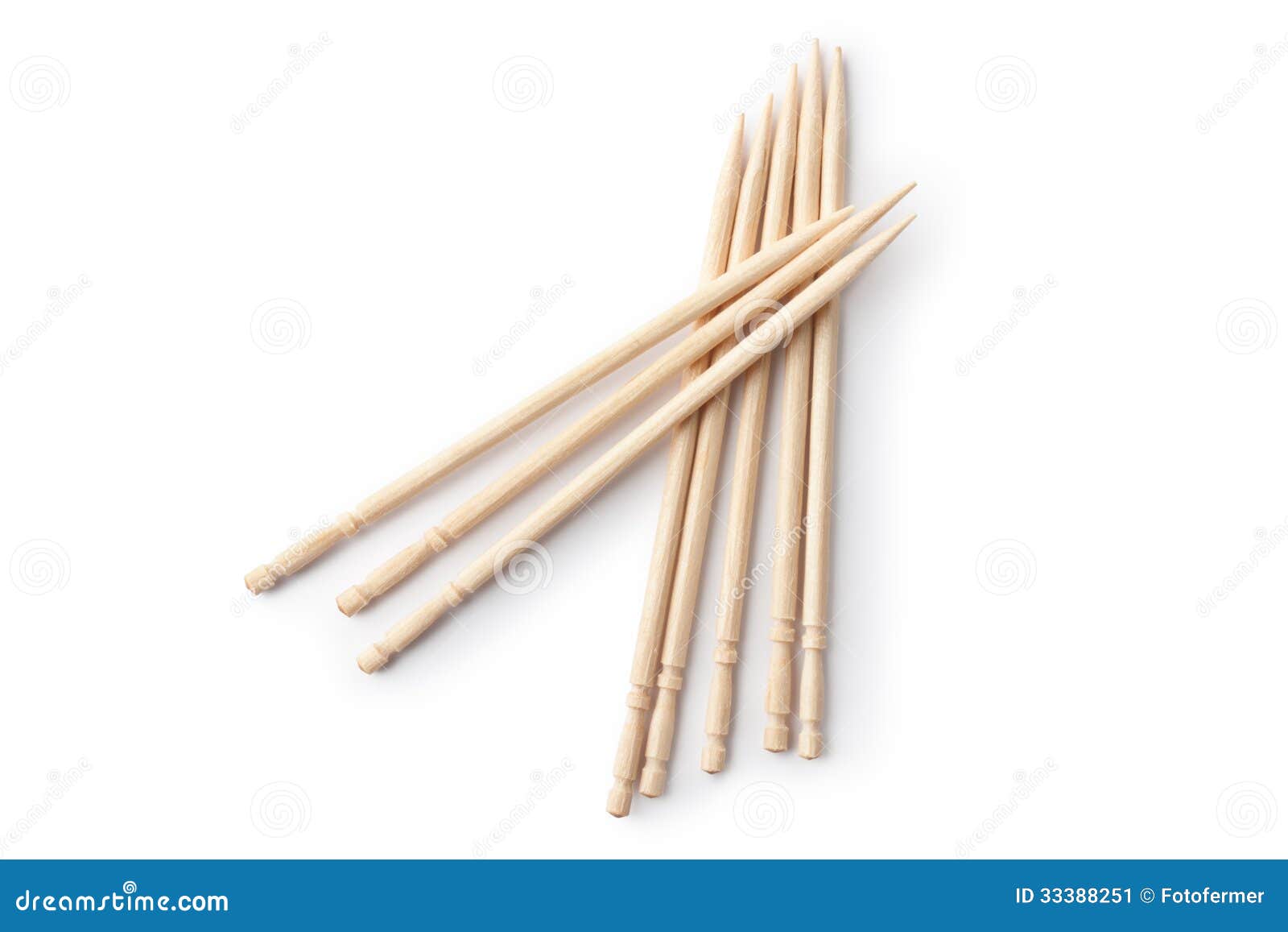 Plusieurs Cure-dents. Vue Supérieure. Image stock - Image du bâton ...