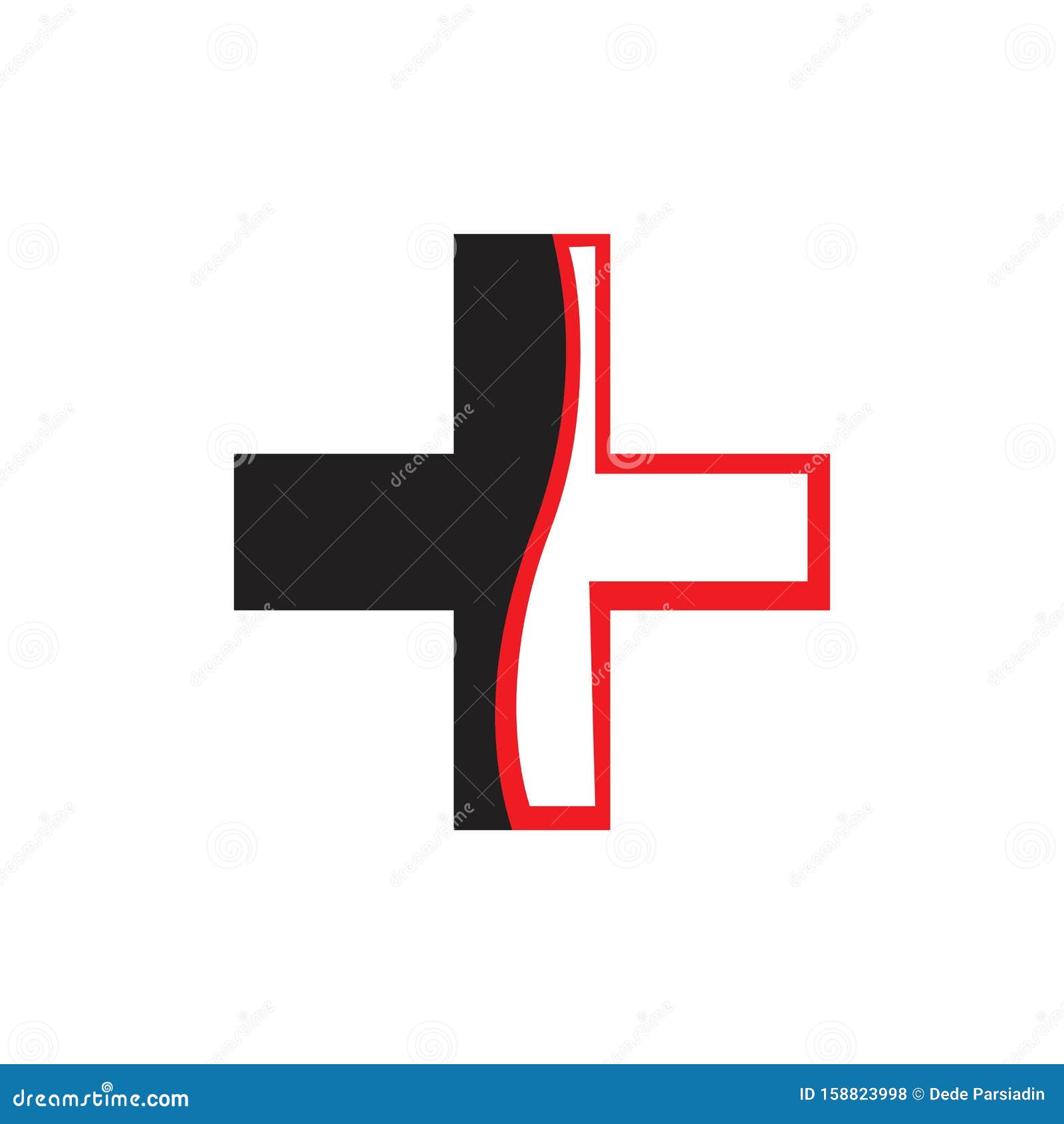 Pluszeichen-Symbole. Pluszeichen-Tasten. Vektorgrafik Vektor Abbildung ...