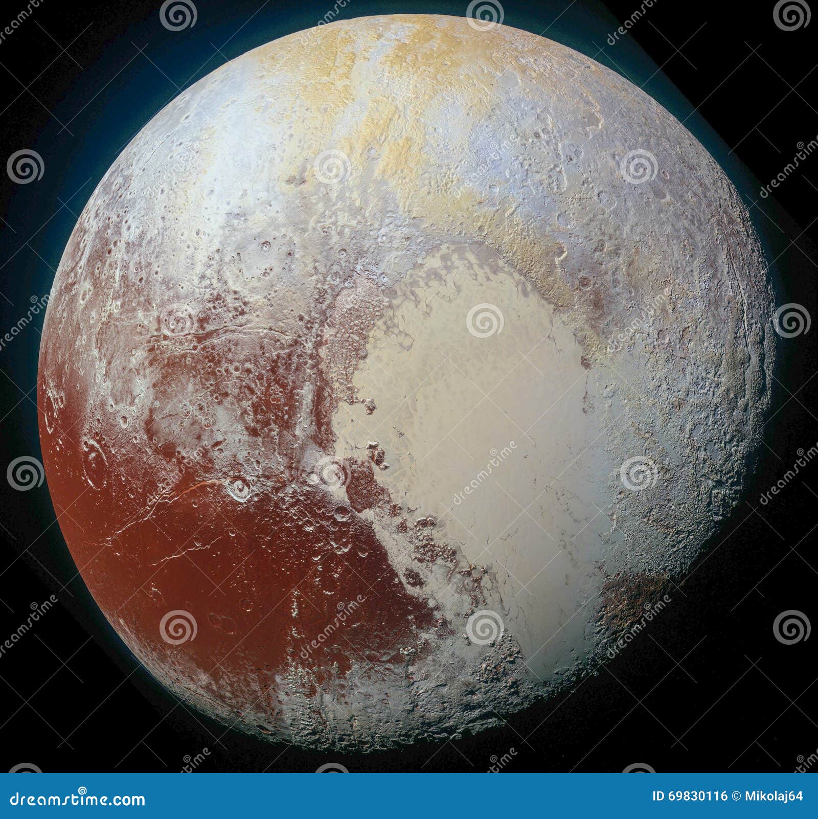 Cartoon Planet Pluto