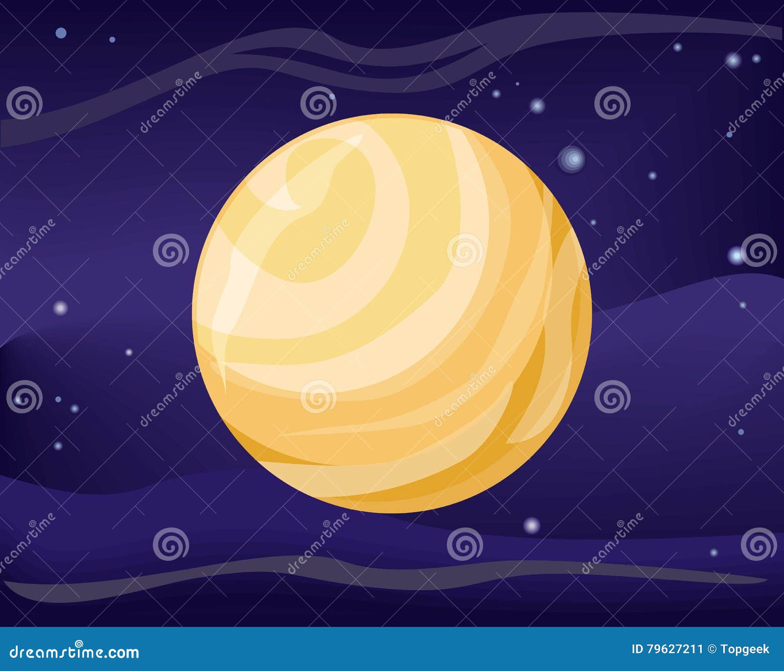 Pluto Planet. Sun System. Universe. Vector. Stock Vector - Illustration ...