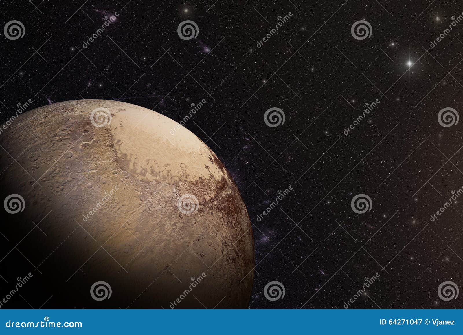 Detailed Pluto Map Stock Photo | CartoonDealer.com #116730402