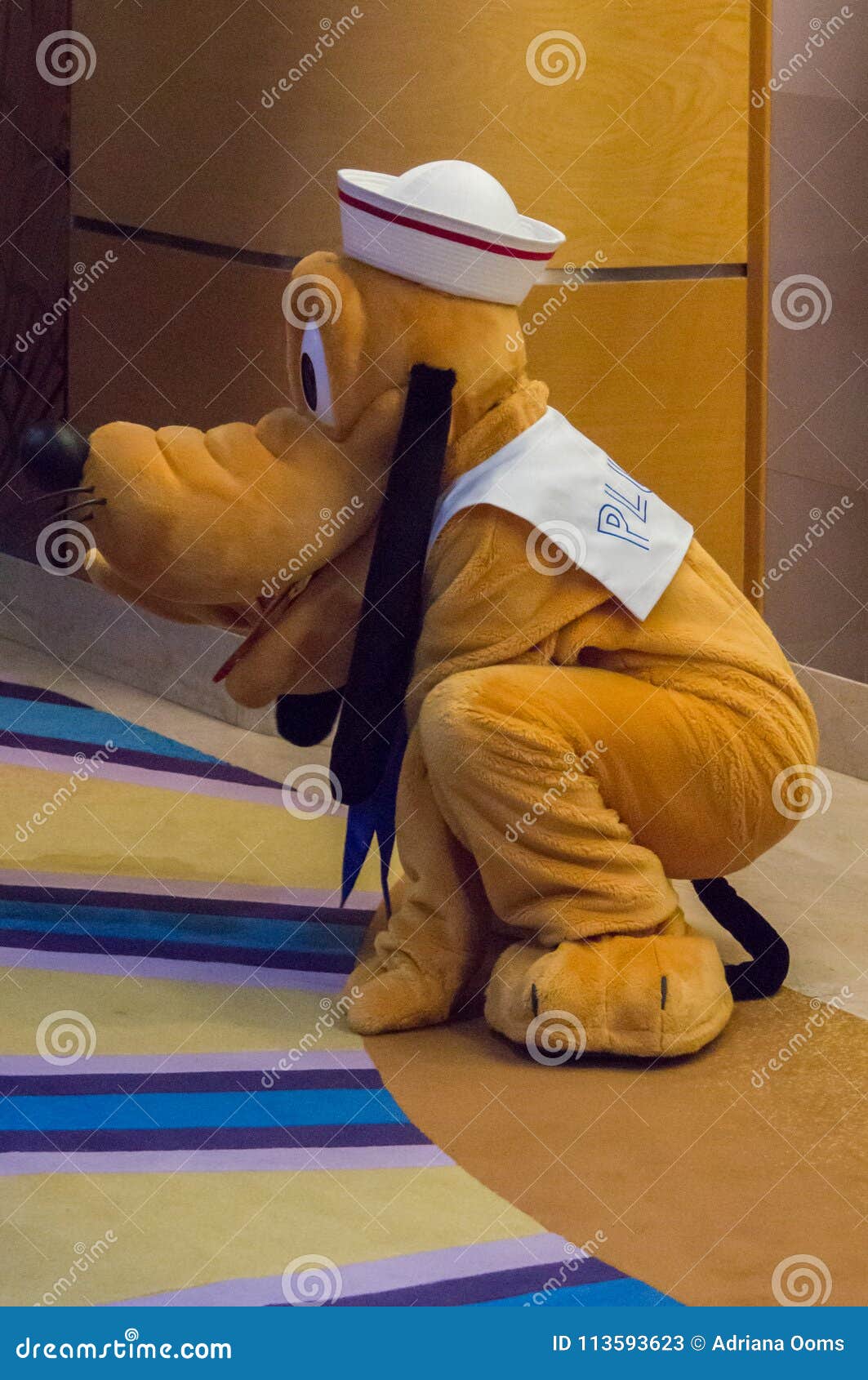 Pluto on the Disney Magic editorial stock photo. Image of cruise ...