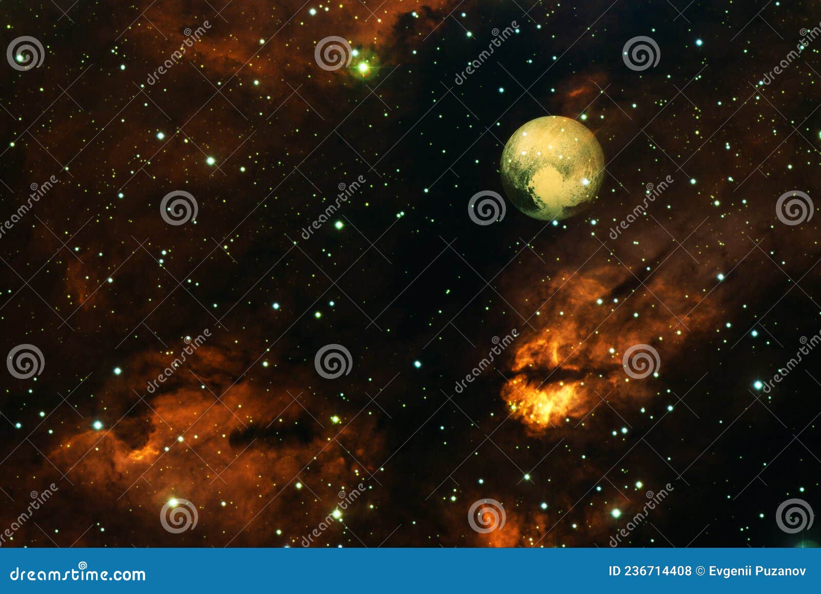 Pluto. Solar System. Elements of this Image Furnished by NASA Stock ...