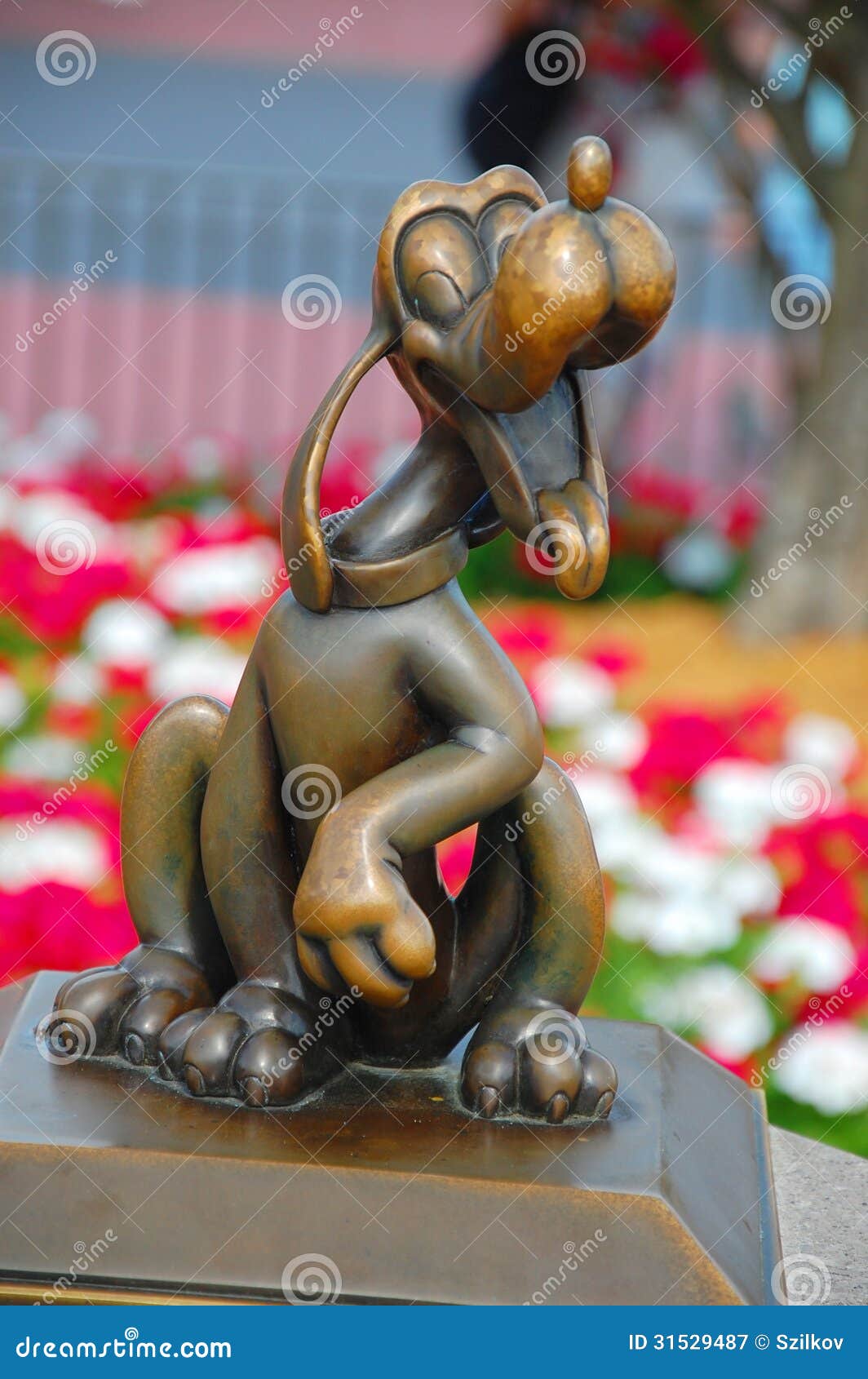 Pluto statue editorial photography. Image of costume - 31529487