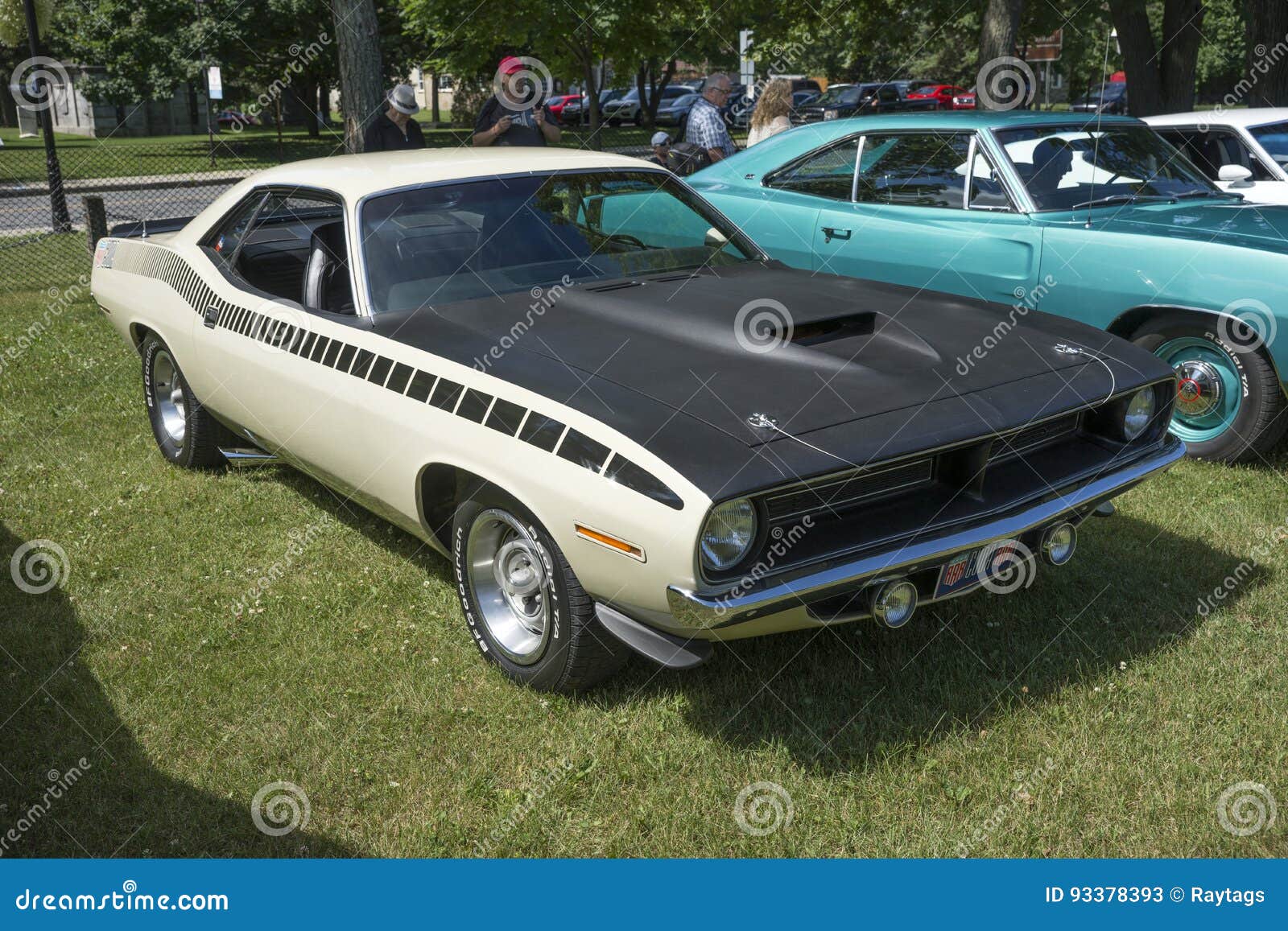 Plymouth cuda editorial stock photo. Image of automobile - 93378393