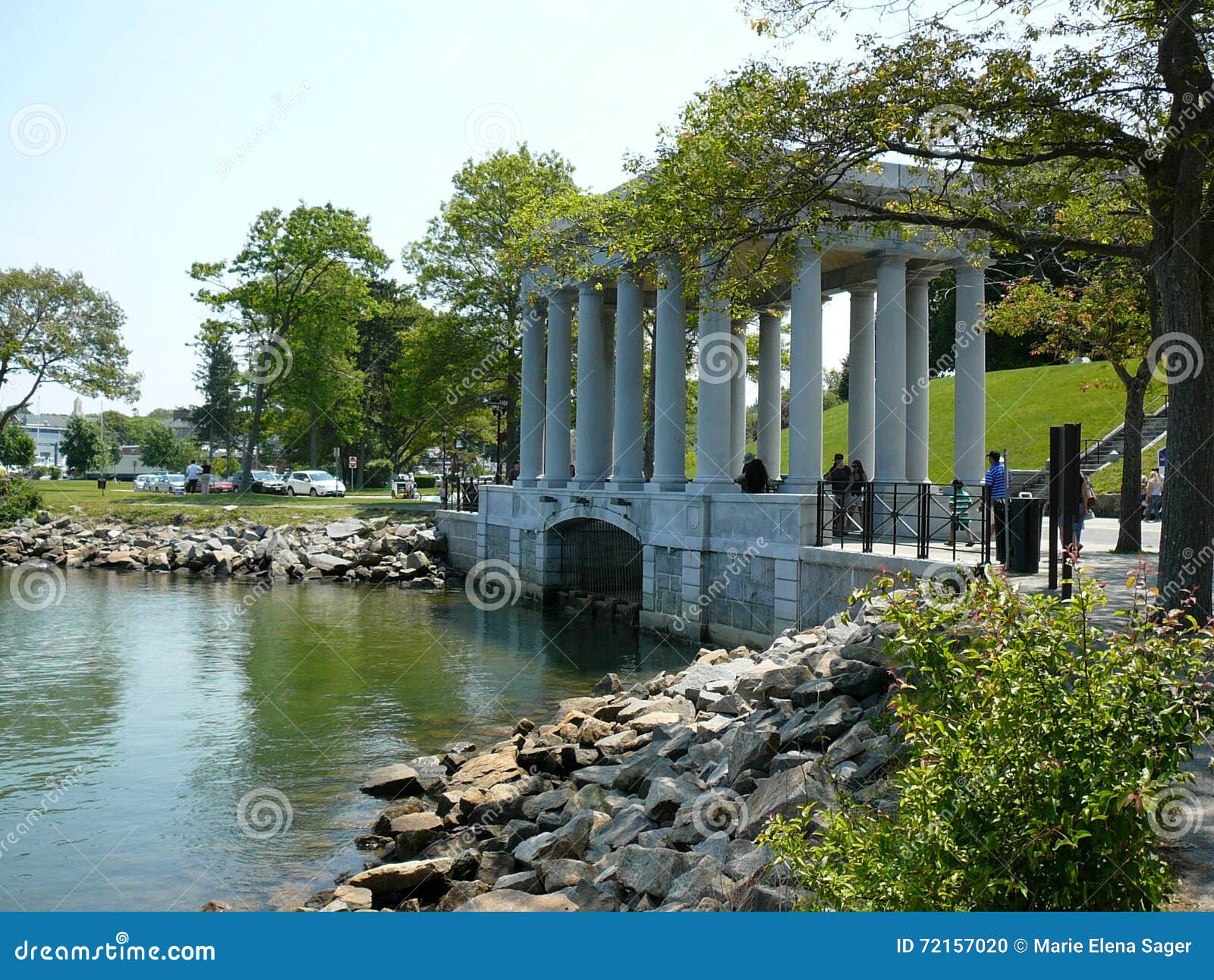 Plymouth Rock Monument editorial image. Image of massachusetts - 72157020