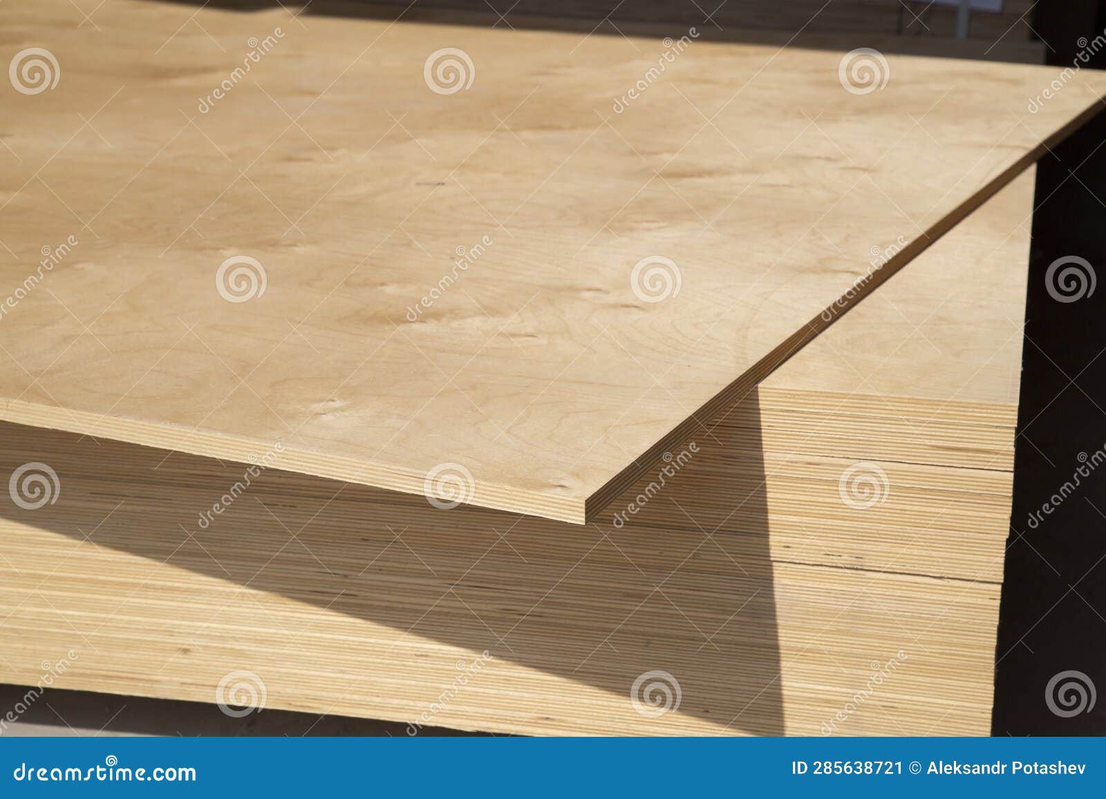 Plywood.Building Material for Interior Work Around the House Stock ...