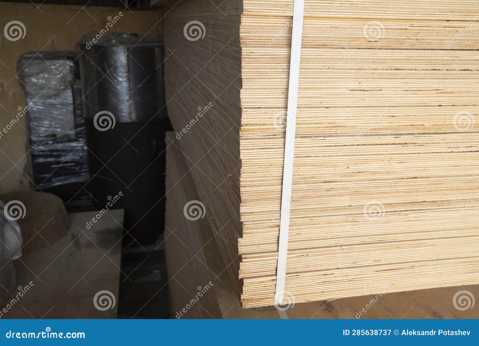 Plywood.Building Material for Interior Work Around the House Stock ...