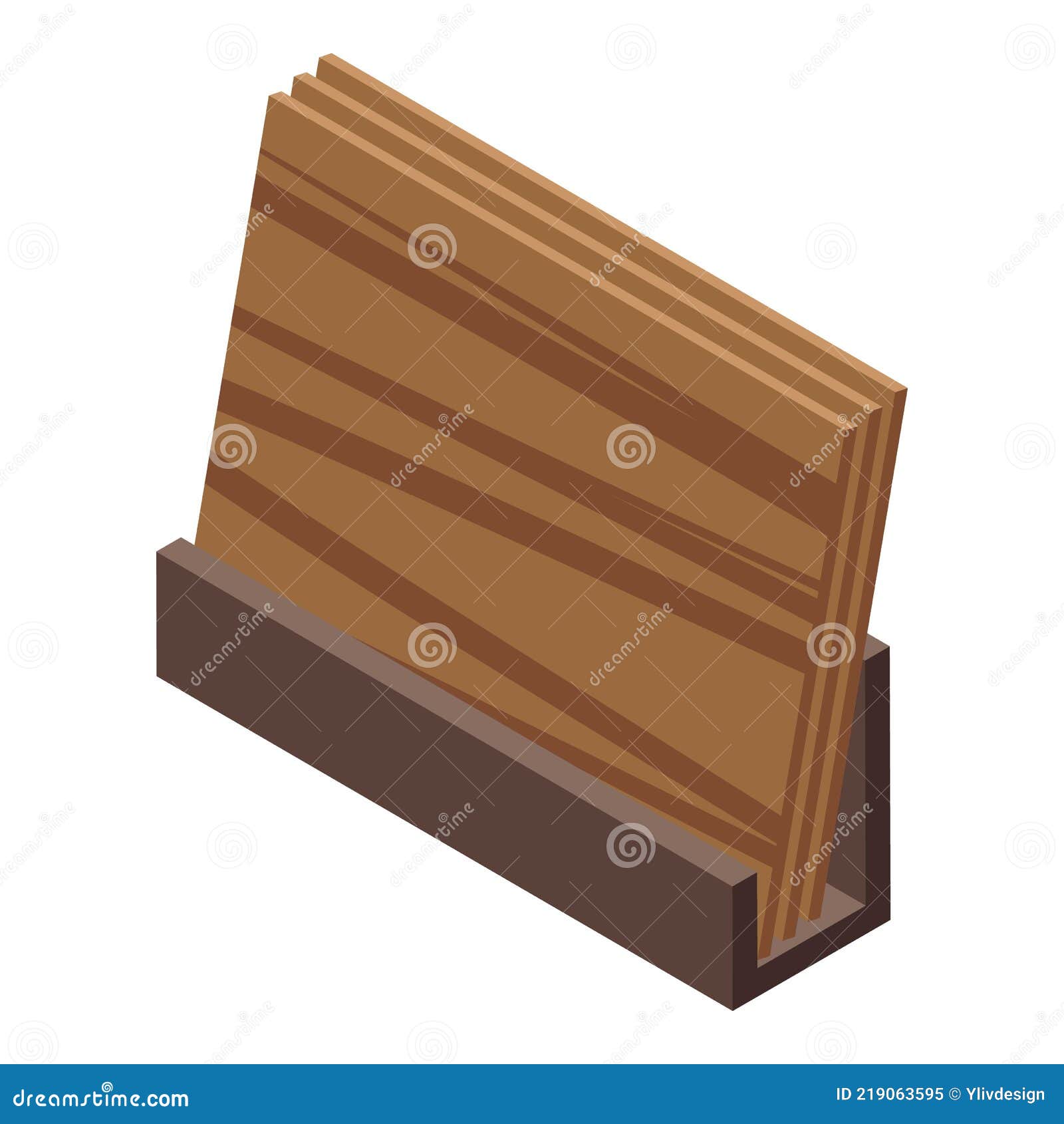 Plywood Production Icon, Isometric Style Stock Vector - Illustration of ...