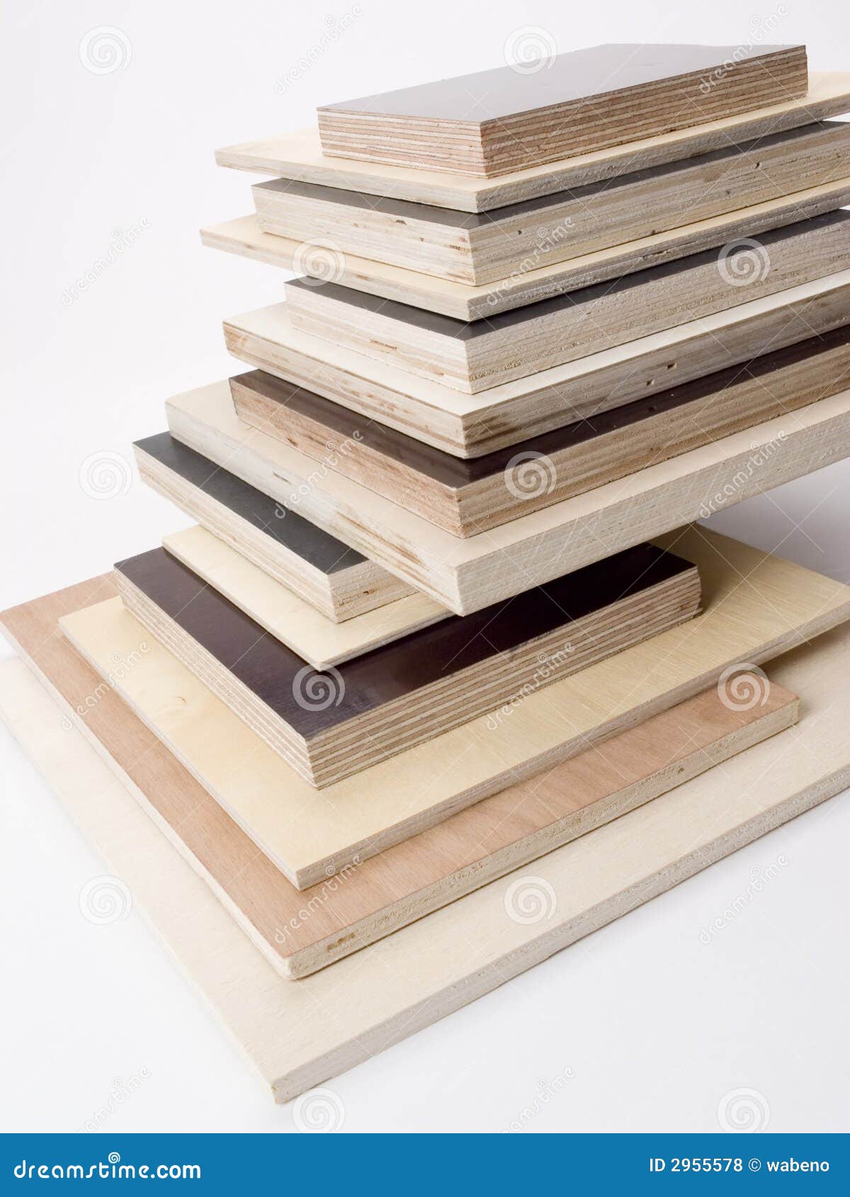 Plywood stacked stock photo. Image of build, plywood, habitat - 2955578