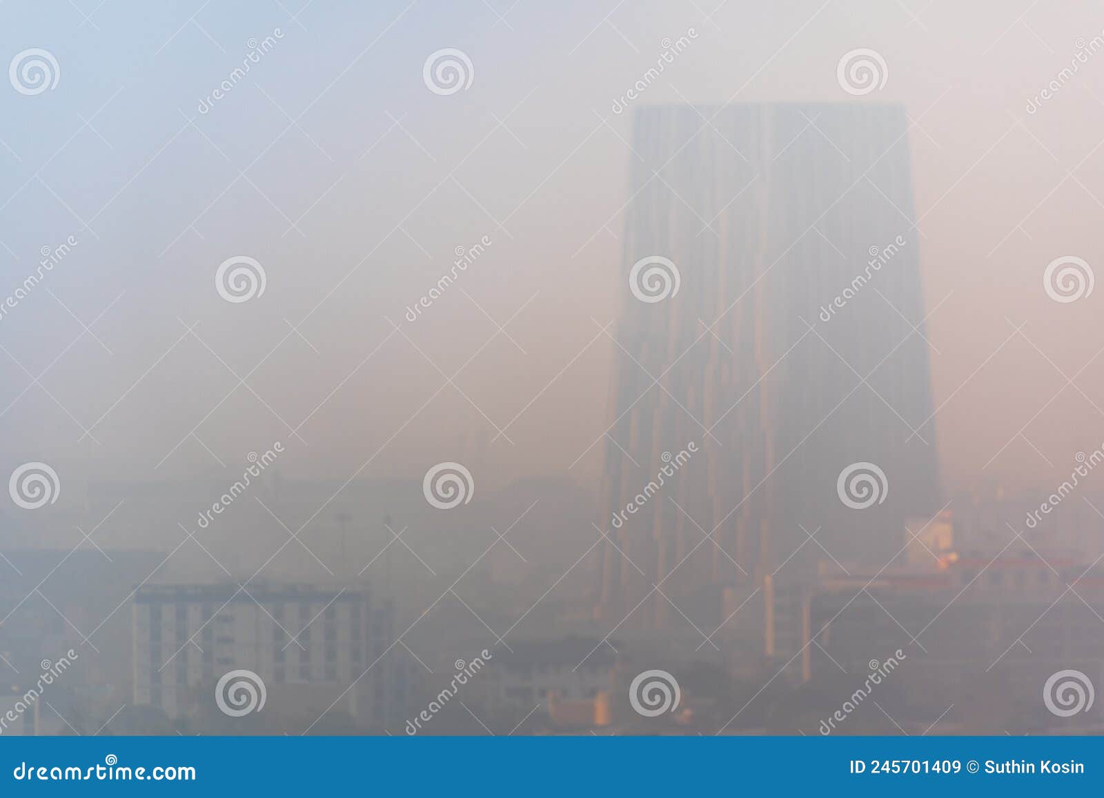 Dust in the city stock image. Image of people, dawn - 245701409