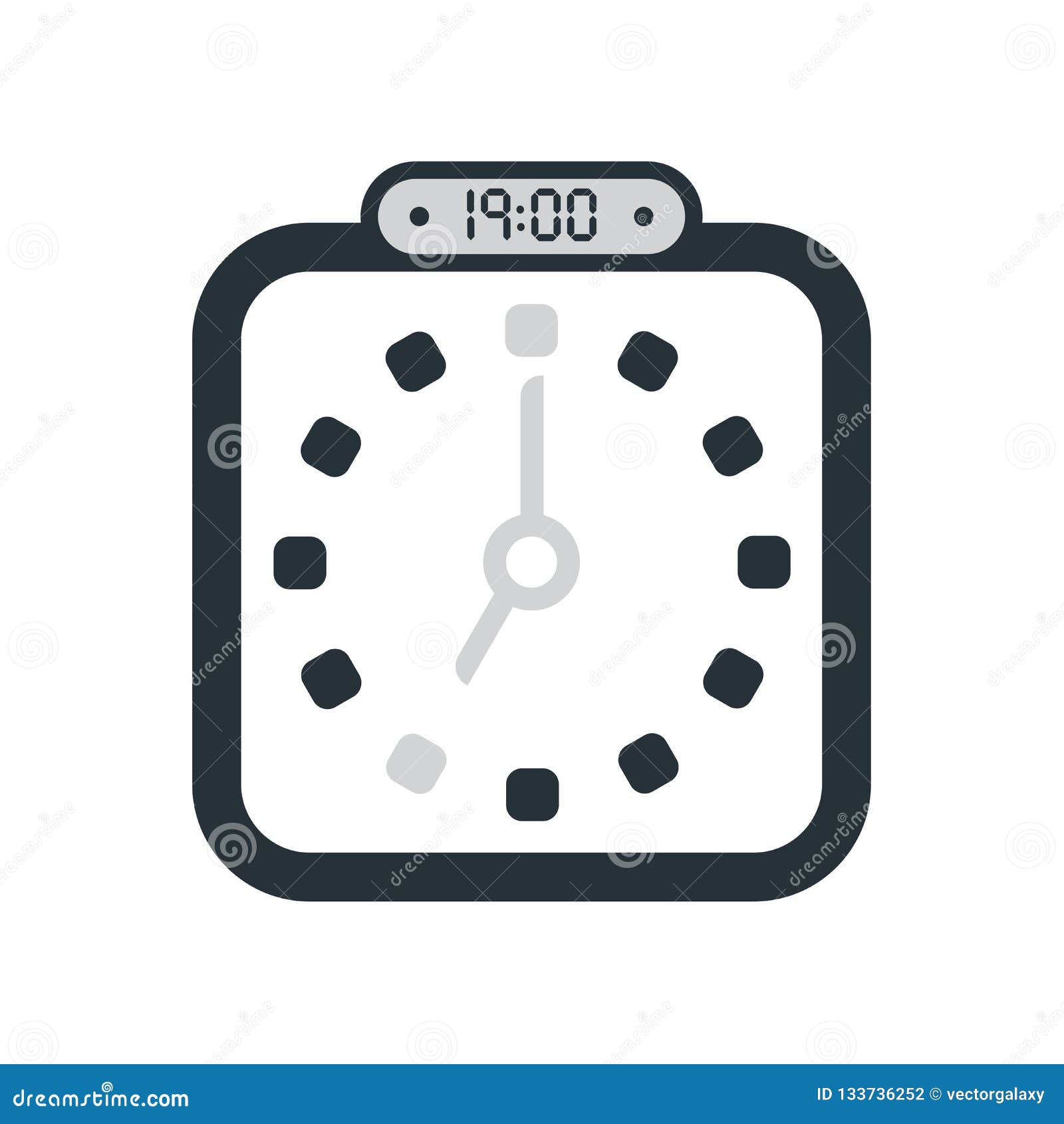 Stopwatch Digital Countdown Timer With Minutes And Seconds Vector ... Stopwatch Digital Countdown Timer With Minutes And Seconds Vector ...