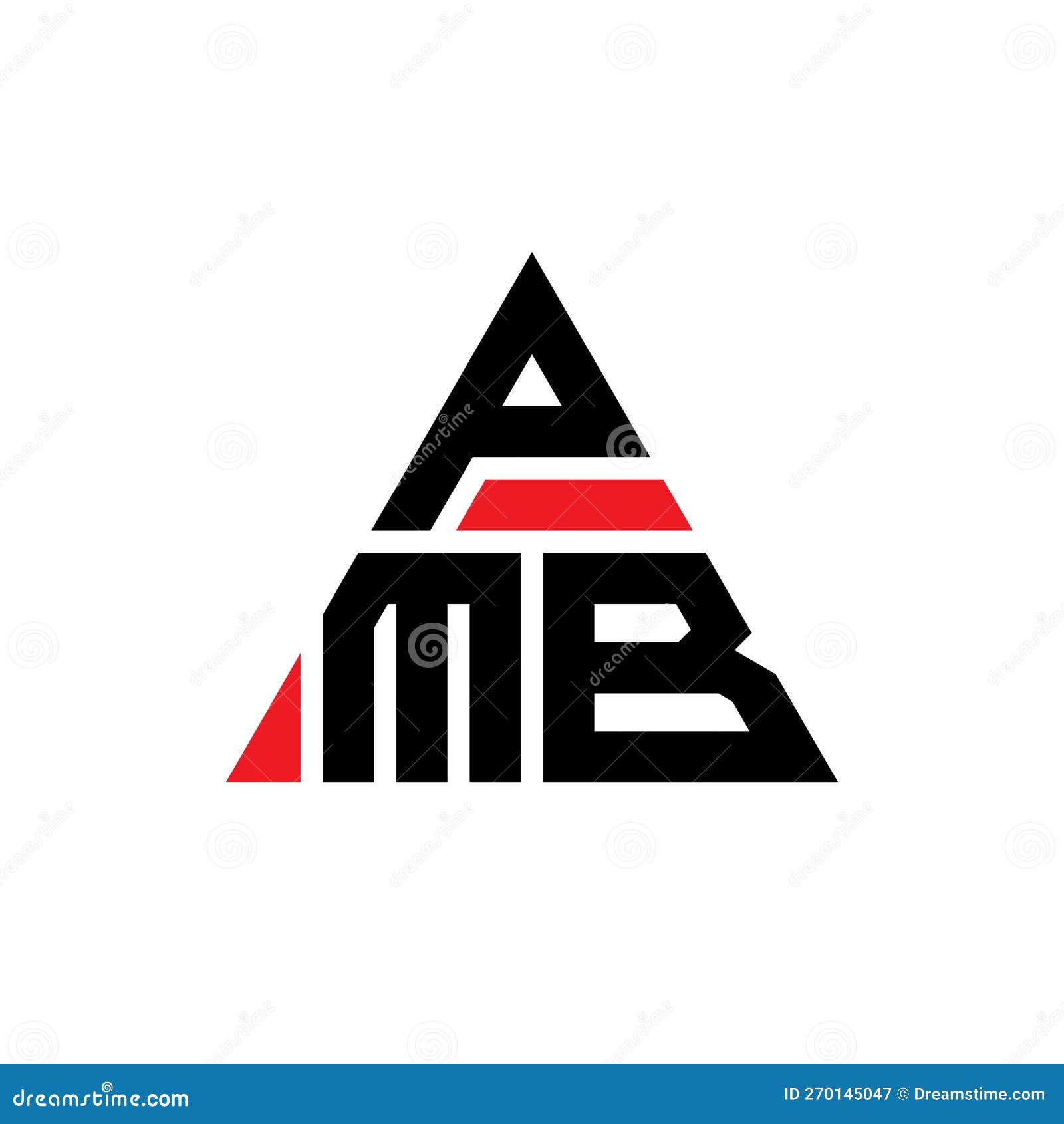 PMB Triangle Letter Logo Design with Triangle Shape. PMB Triangle Logo ...