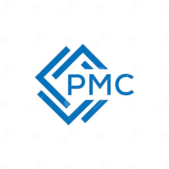 PMC Letter Logo Design on White Background. PMC Creative Circle Letter ...
