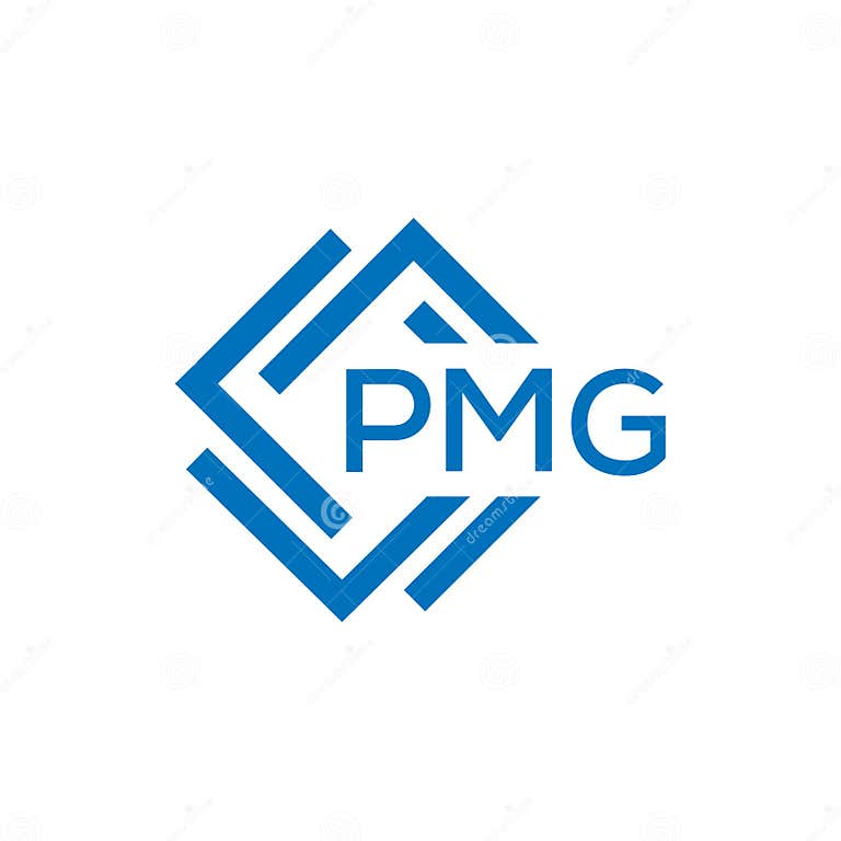 PMG Letter Logo Design on White Background. PMG Creative Circle Letter ...