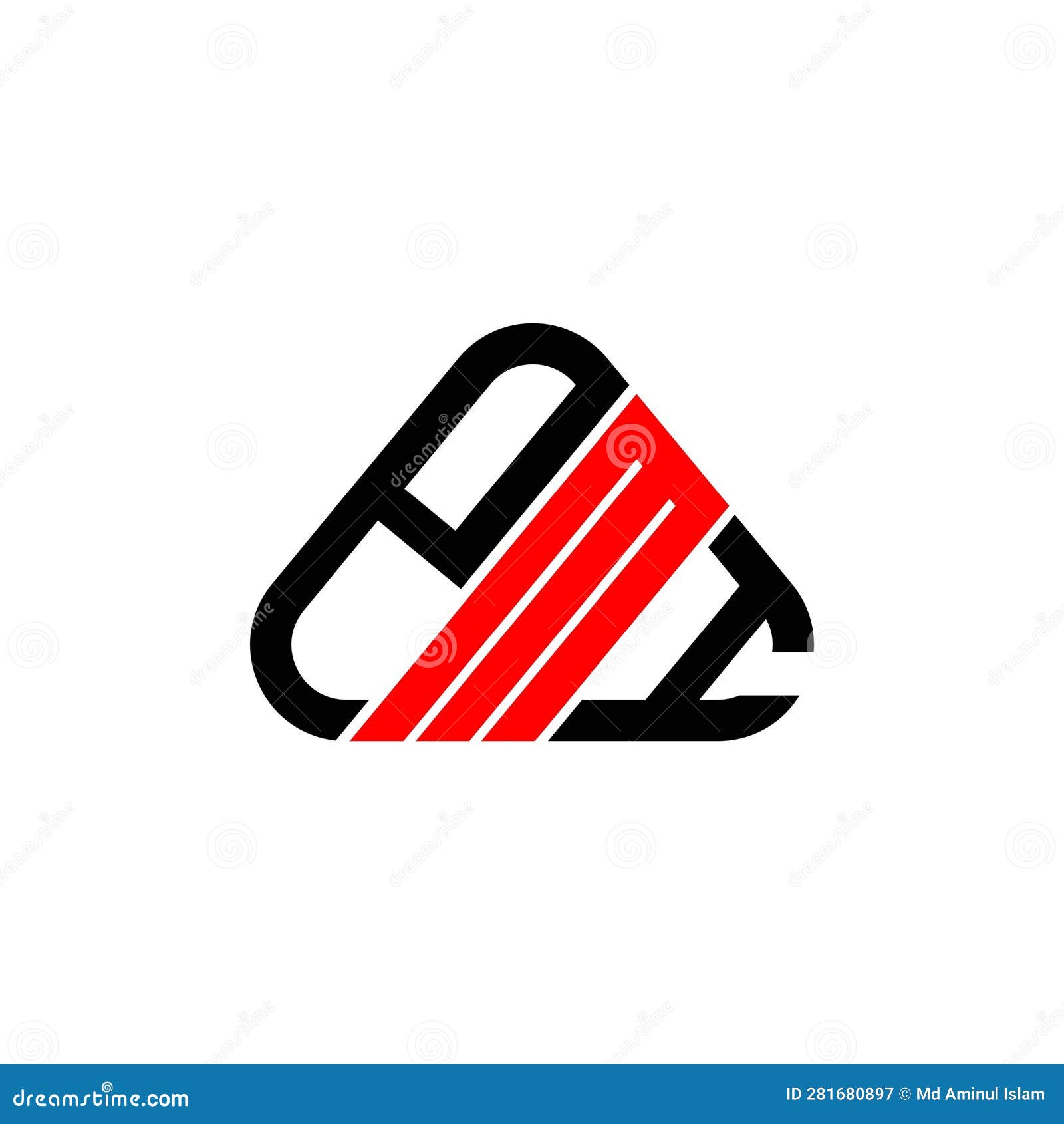 PMI Letter Logo Creative Design with Vector Graphic, PMI Stock Vector ...