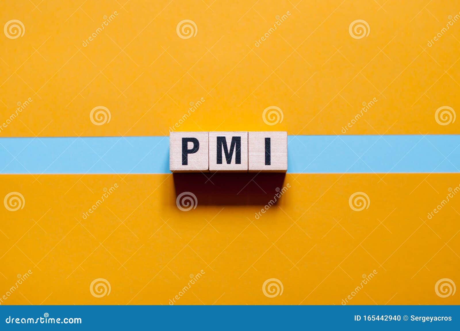 PMI - Private Mortgage Insurance,word Concept on Cubes Stock Photo ...