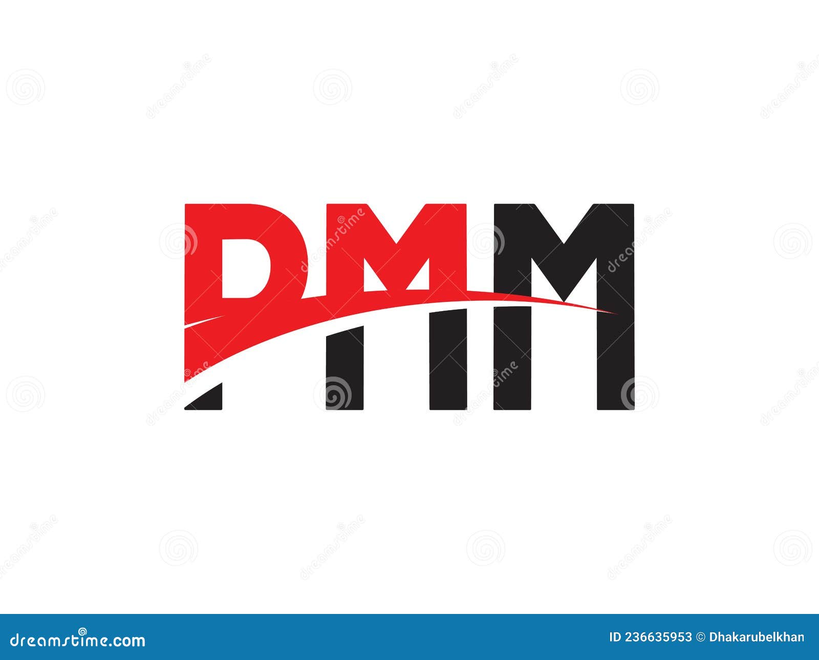 PMM Letter Initial Logo Design Vector Illustration Stock Vector ...