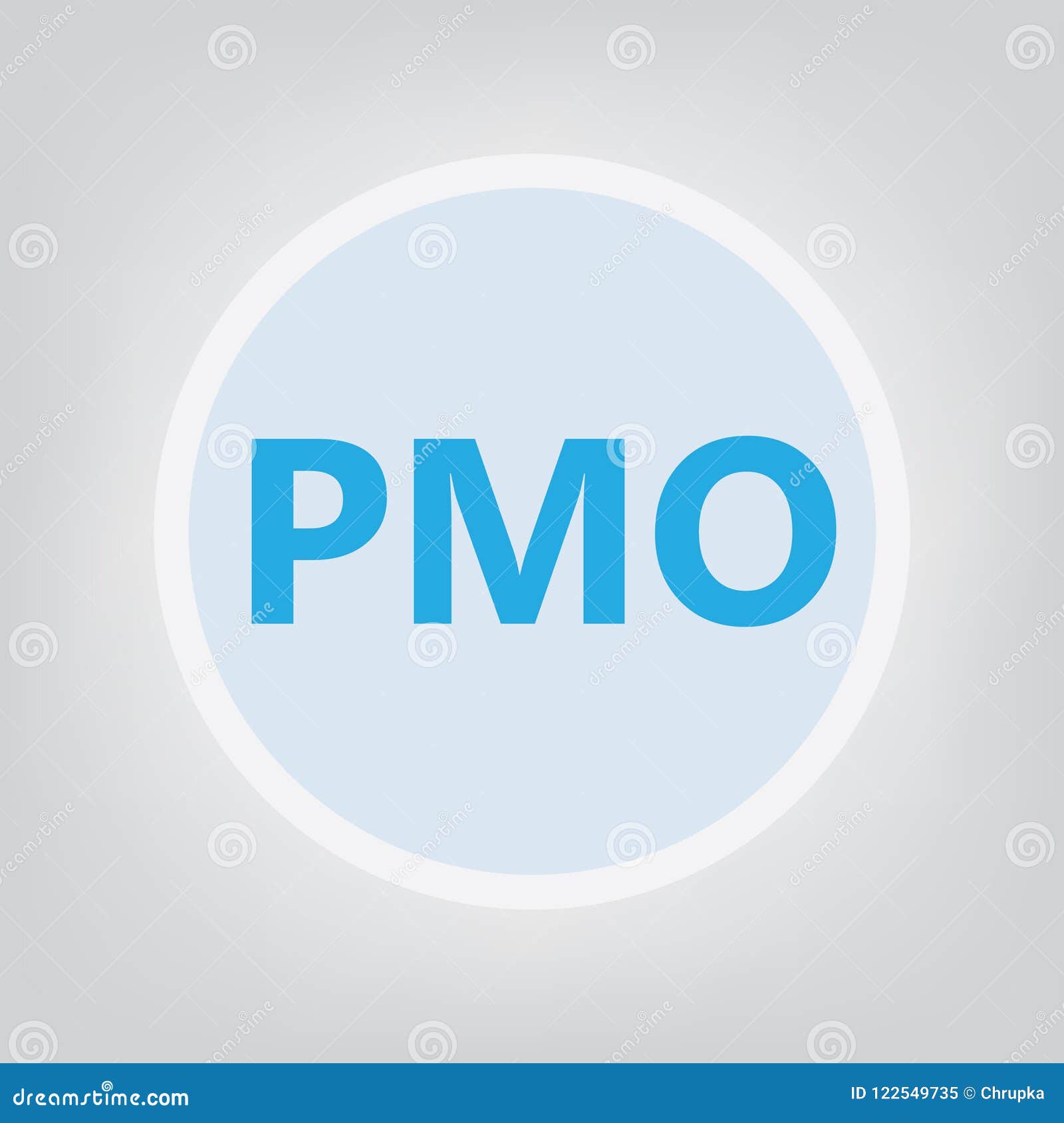 PMO Project Management Office Concept Stock Vector - Illustration of ...