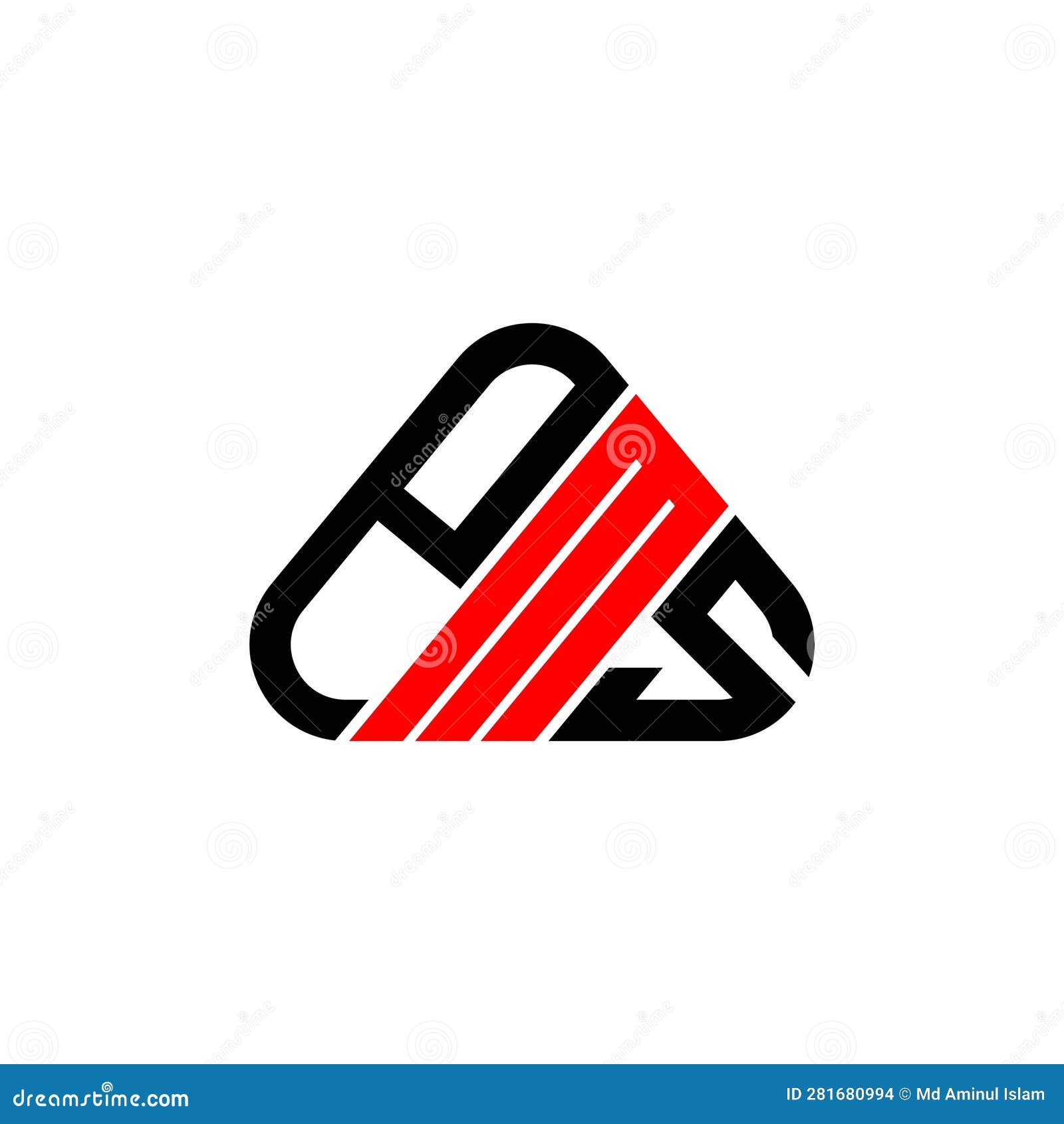 PMS Letter Logo Creative Design with Vector Graphic, PMS Stock Vector ...