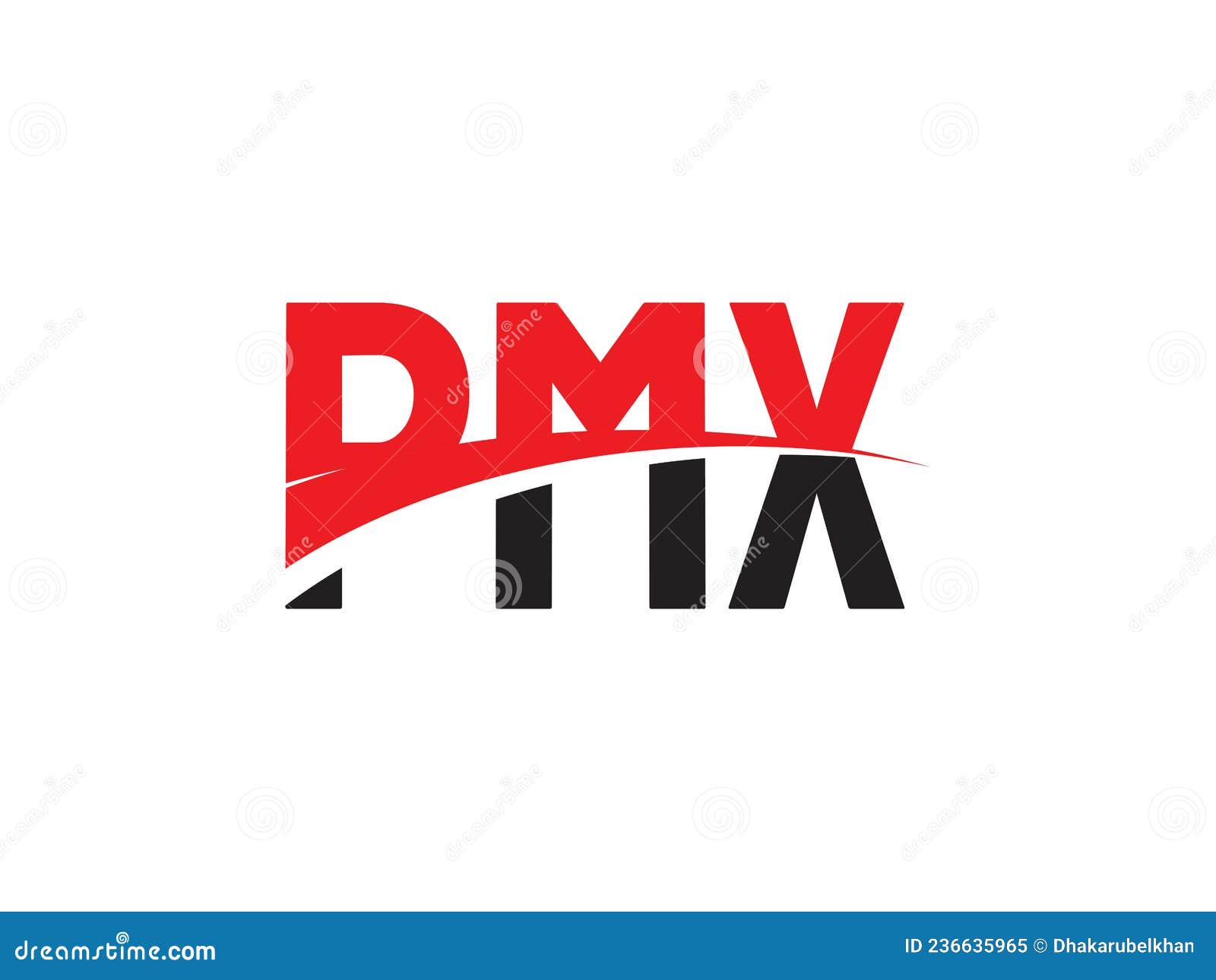 PMX Letter Initial Logo Design Vector Illustration Stock Vector ...