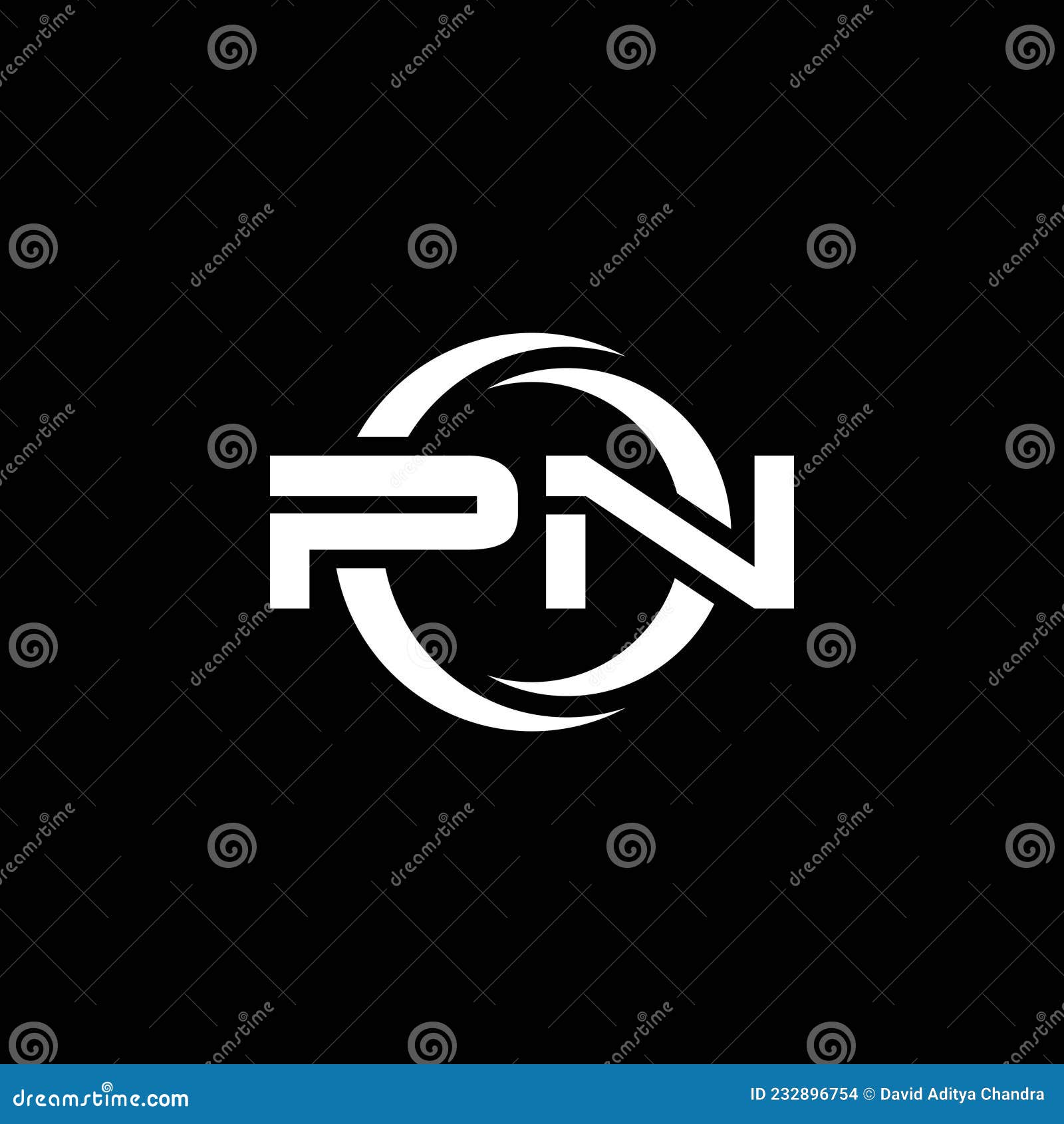 PN Logo Monogram Design Template Stock Vector - Illustration of ...