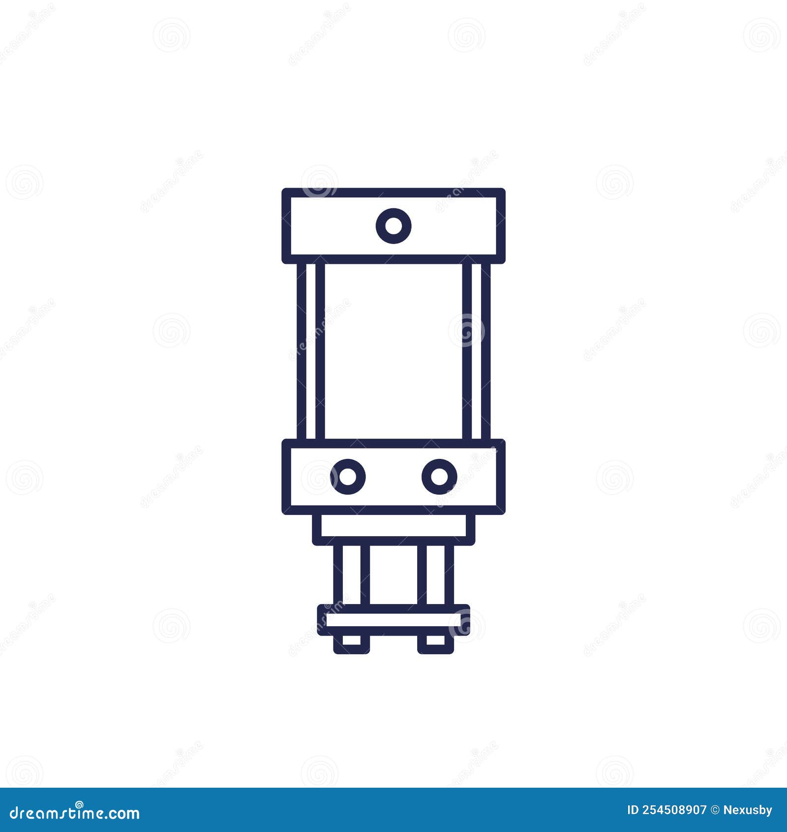 Pneumatic Cylinder Actuators , Installation , Maintenance Royalty-Free ...