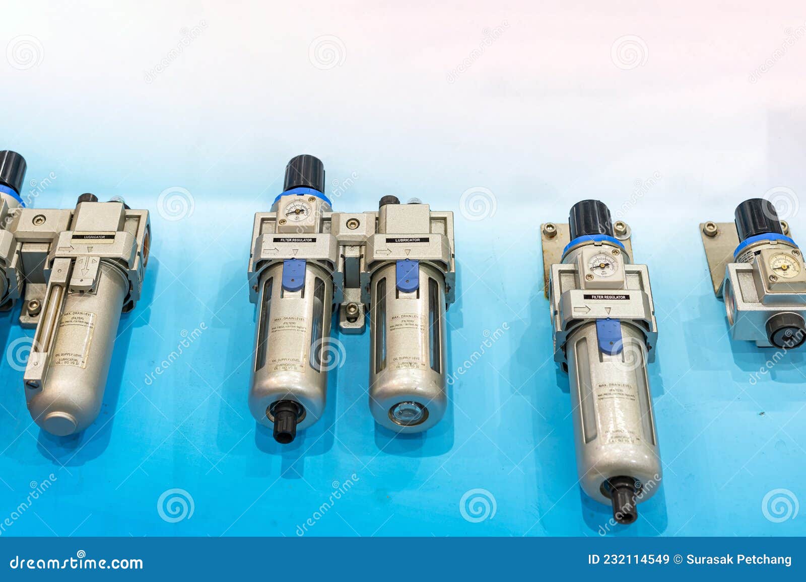 Pneumatic Equipment Precision Air Filter Regulator and Lubricator for ...