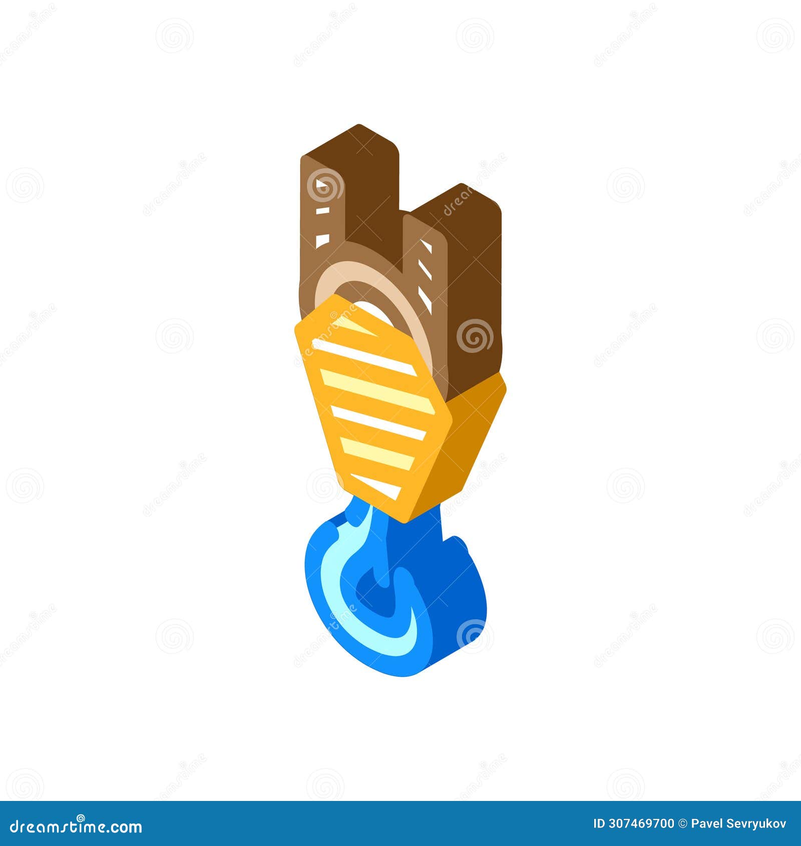 Pneumatic Roller Construction Vehicle Isometric Icon Vector ...