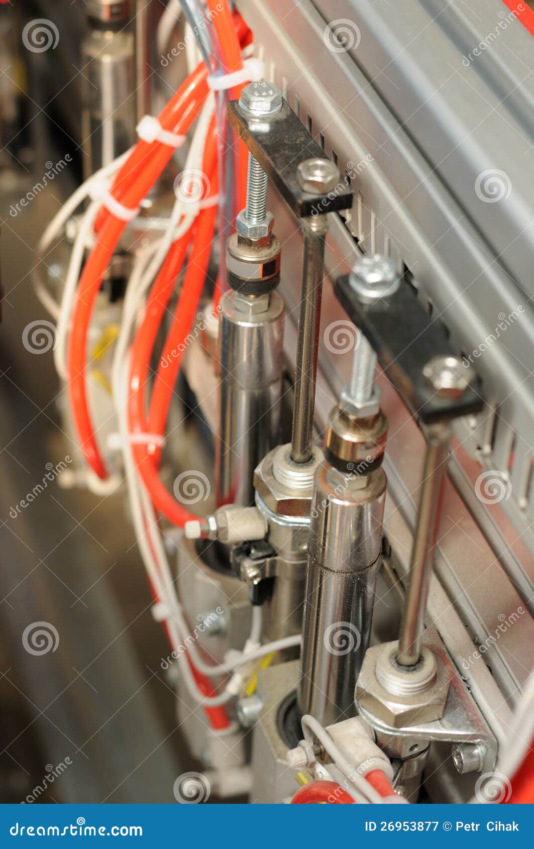 Pneumatic system stock image. Image of produce, component - 26953877
