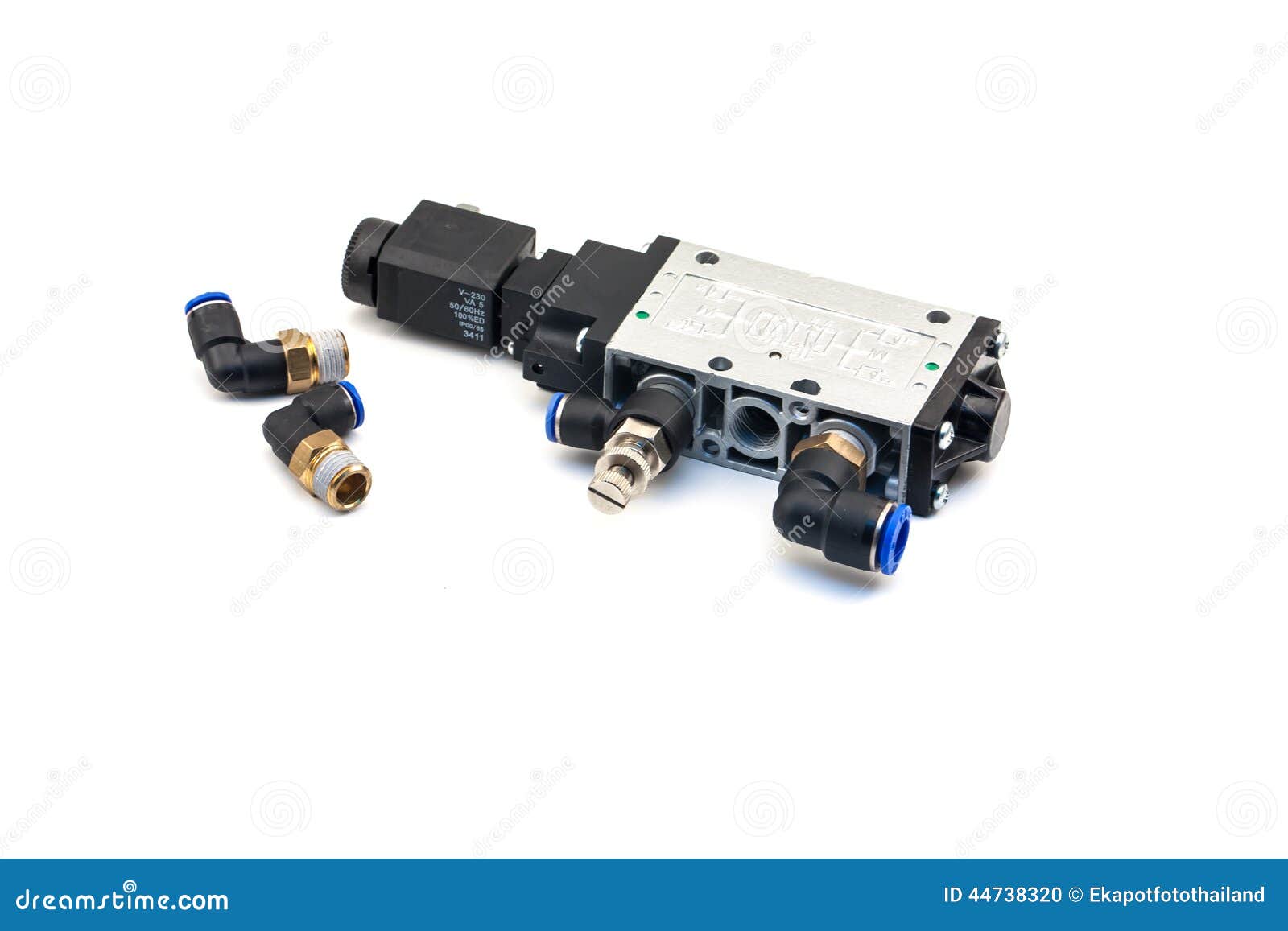 Pneumatic Valves Royalty-Free Stock Image | CartoonDealer.com #44738320