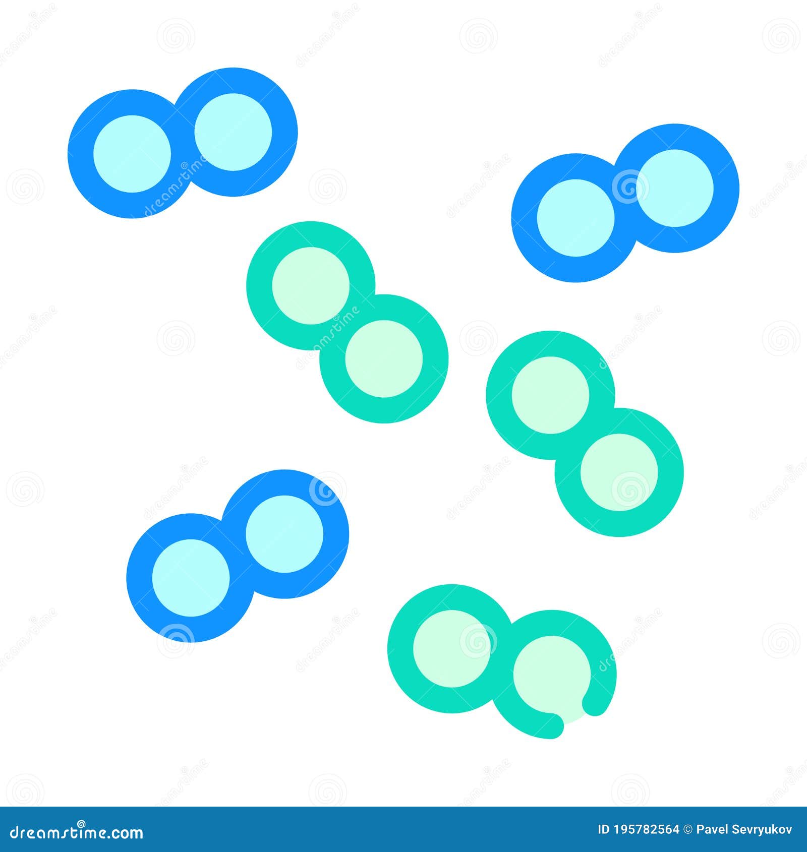 Pneumococcus Infection Isometric Icon Vector Isolated Illustration ...