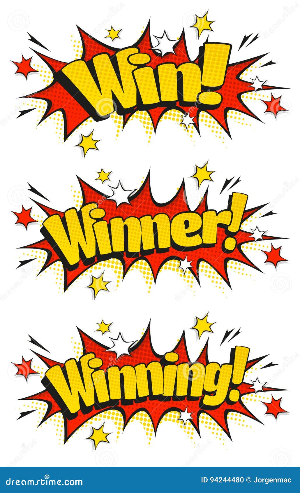 PNF Art Winning Signs ilustração stock. Ilustração de melhor - 94244480