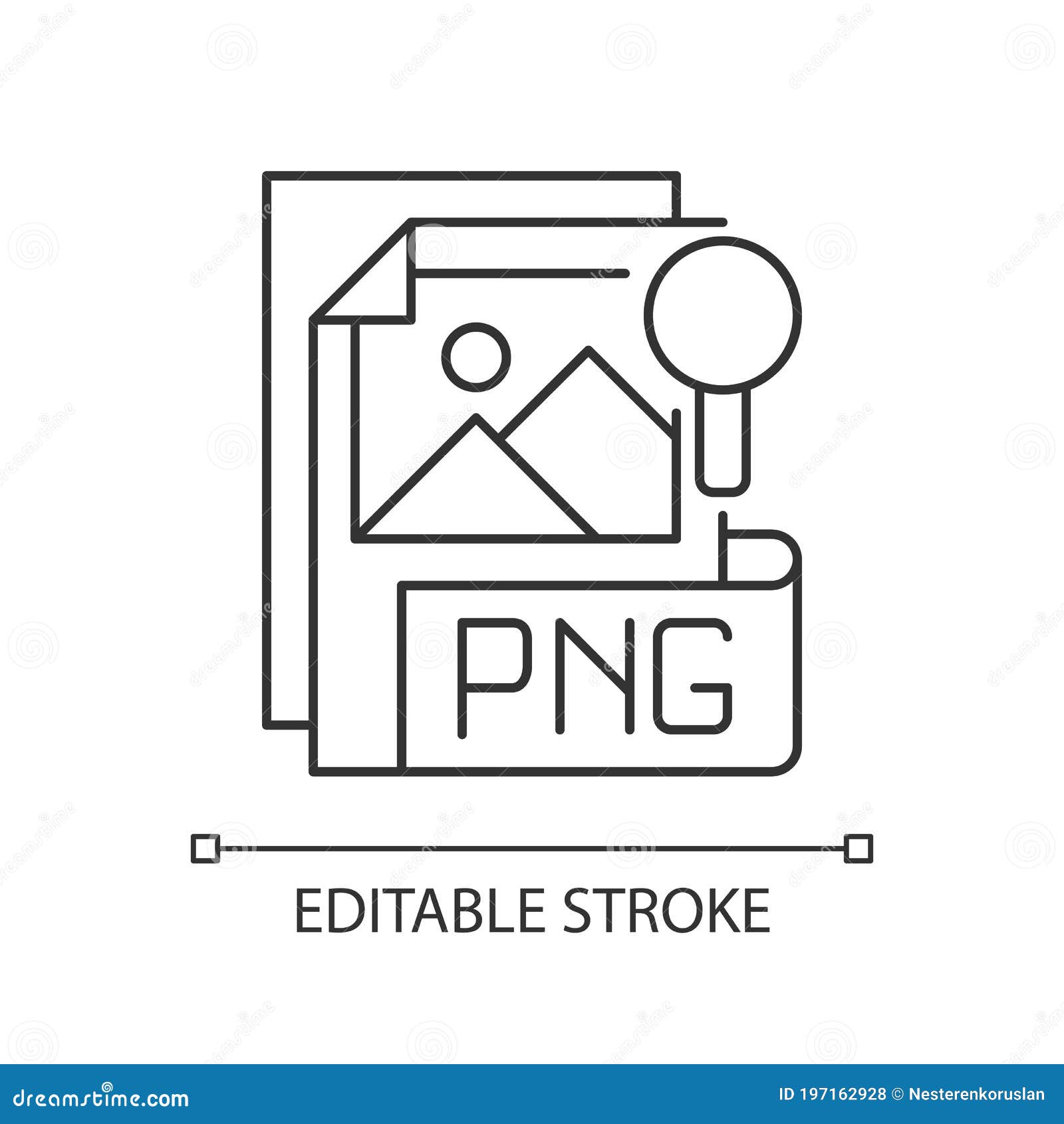 PNG File Pixel Perfect Linear Icon Stock Vector - Illustration of ...