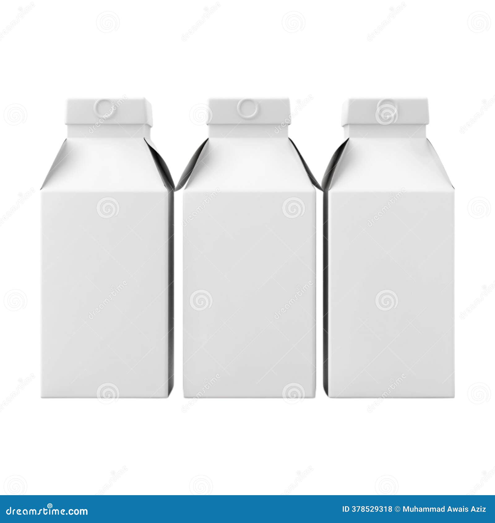 Milk Boxes, Juice Boxes Set Vector Realistic. Mock-up Packages. White ...