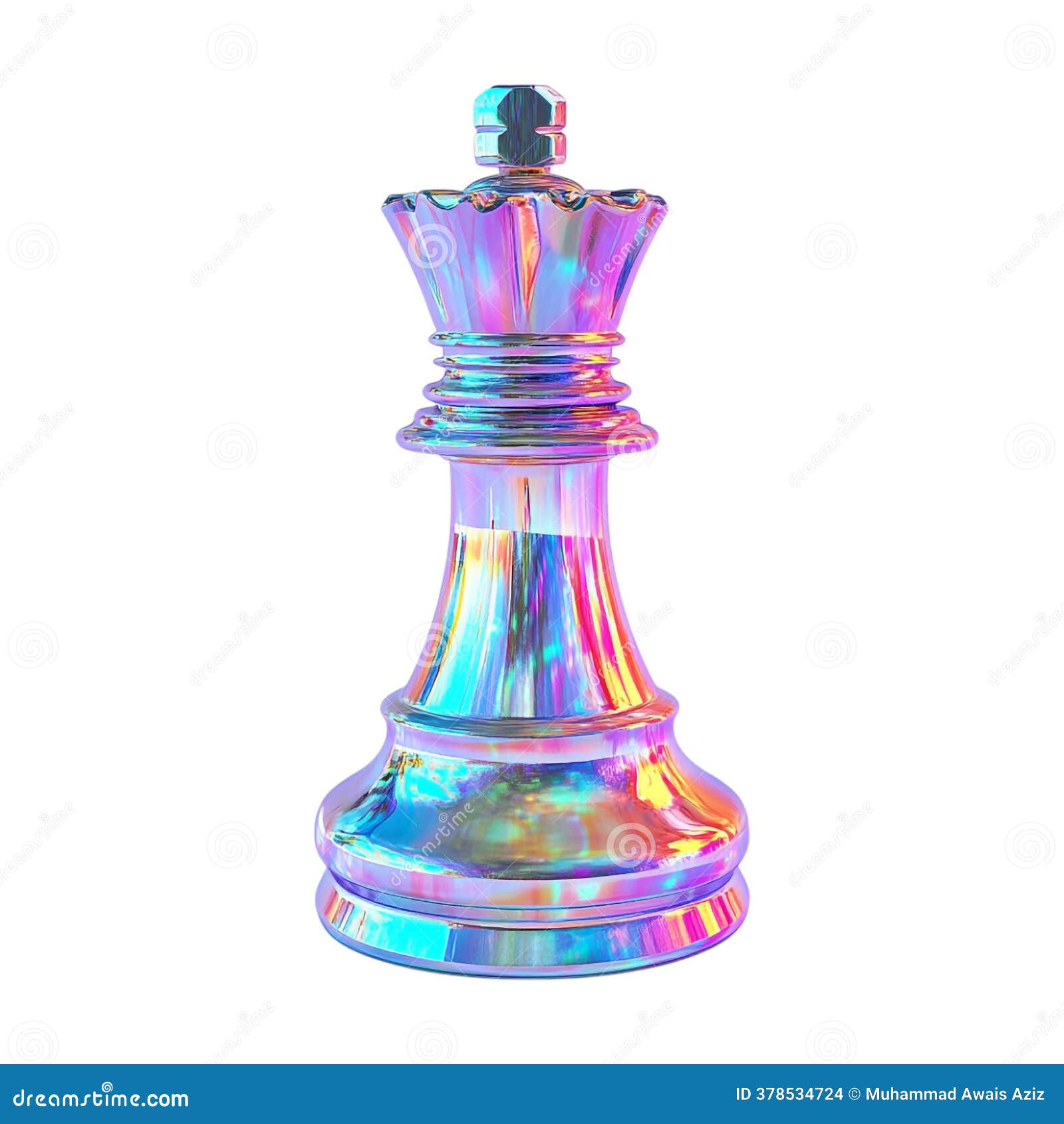 PNG Neon Chess Piece On Transparent Background - Ai Generated Stock ...