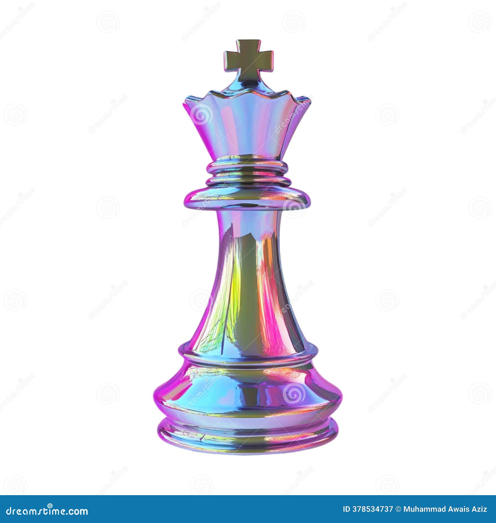 PNG Neon Chess Piece On Transparent Background - Ai Generated Stock ...